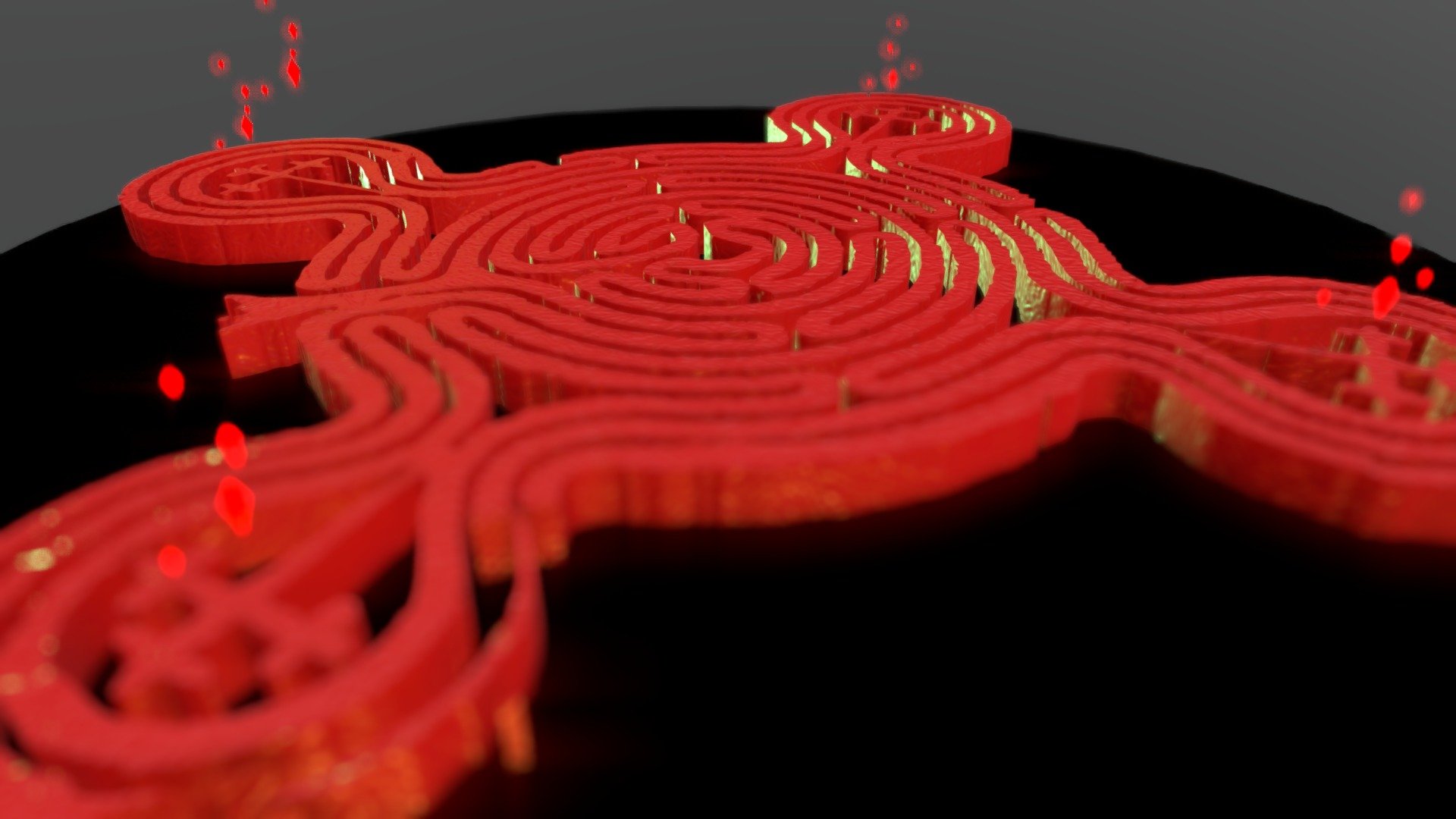 3December2020 - Day 1 - Maze - Download Free 3D model by Chaitanya ...