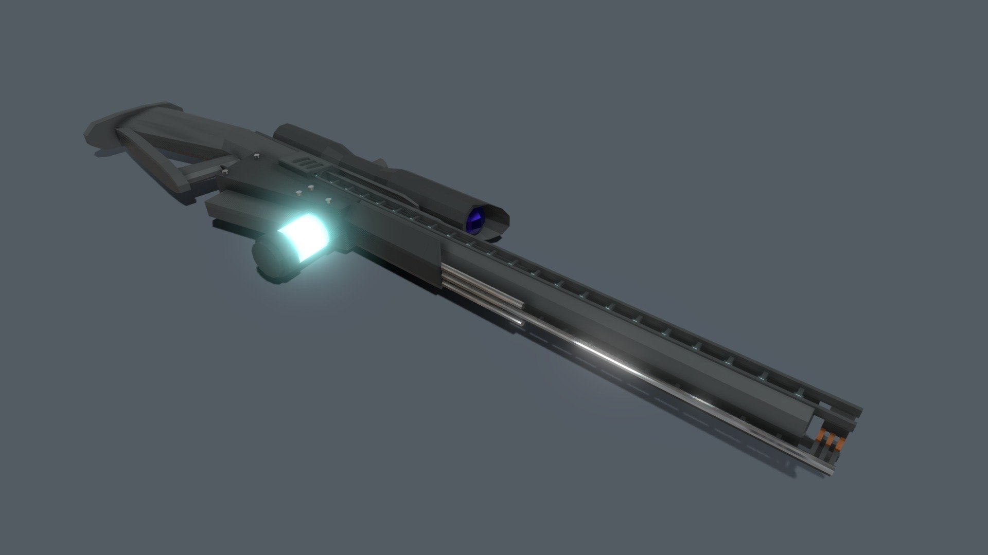 Ubivator-3000 Railgun - 3D model by Mcflower's Creations (@mcflower ...
