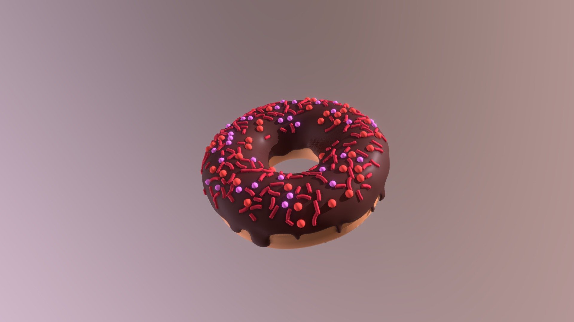 Donut - Download Free 3D model by cristian-montesinosm [d9a5792 ...