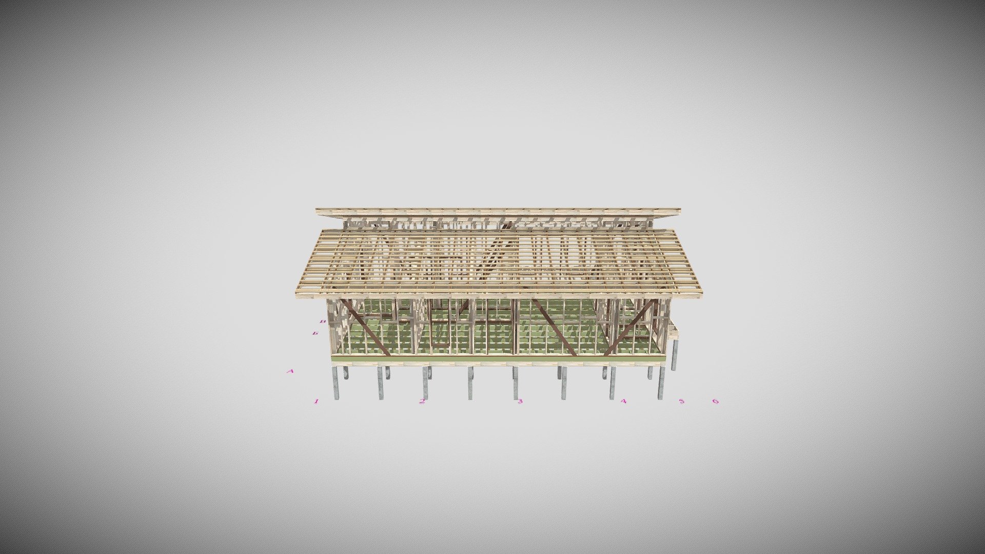 Каркас Екатерина - 3D model by proekt.module [d9a64b3] - Sketchfab