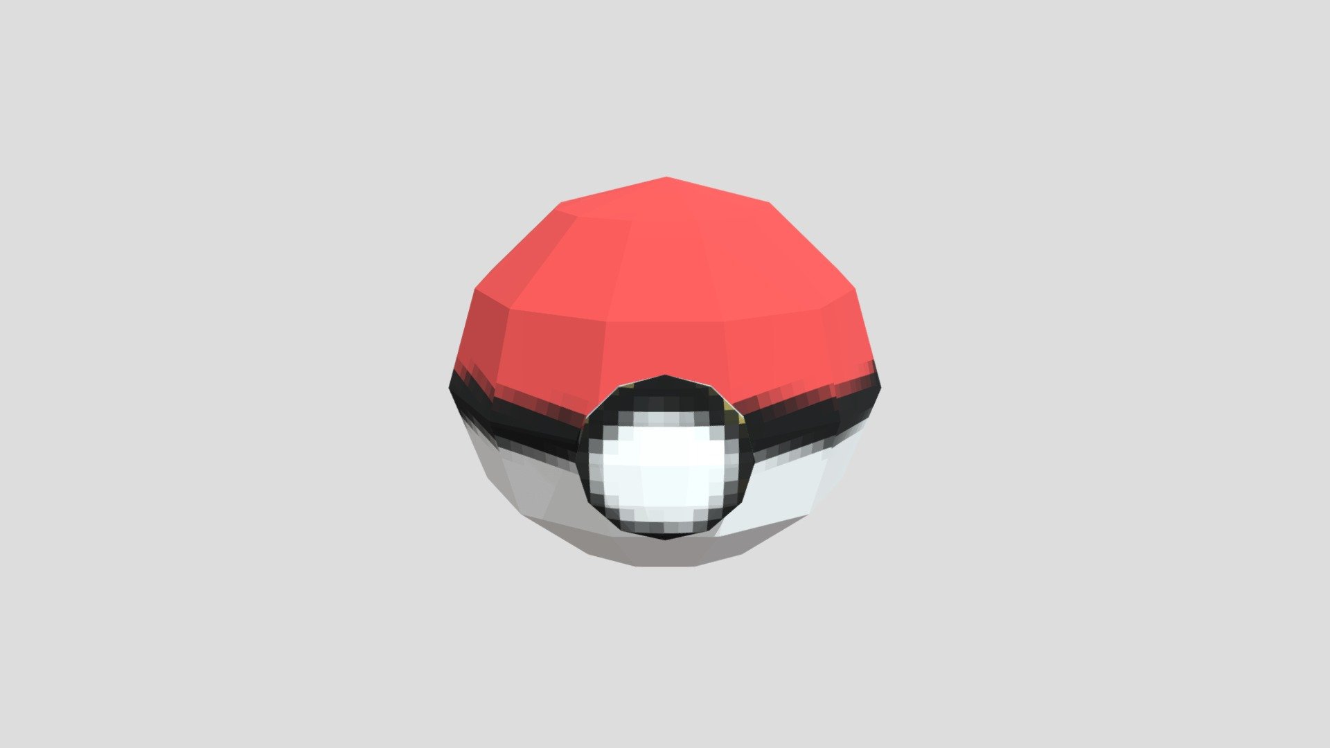 Pokeball - 3D model by Eclipse1900 [d9a6eaf] - Sketchfab