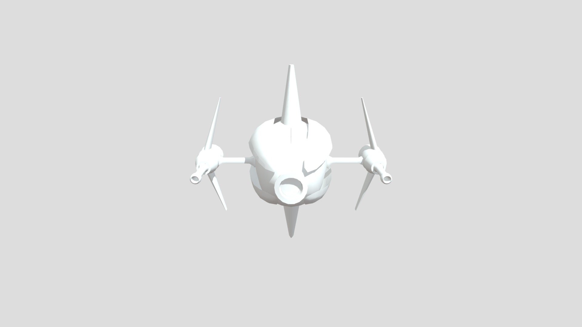 Flying Turret_Final - 3D model by SlinkyCarp [d9a85e1] - Sketchfab