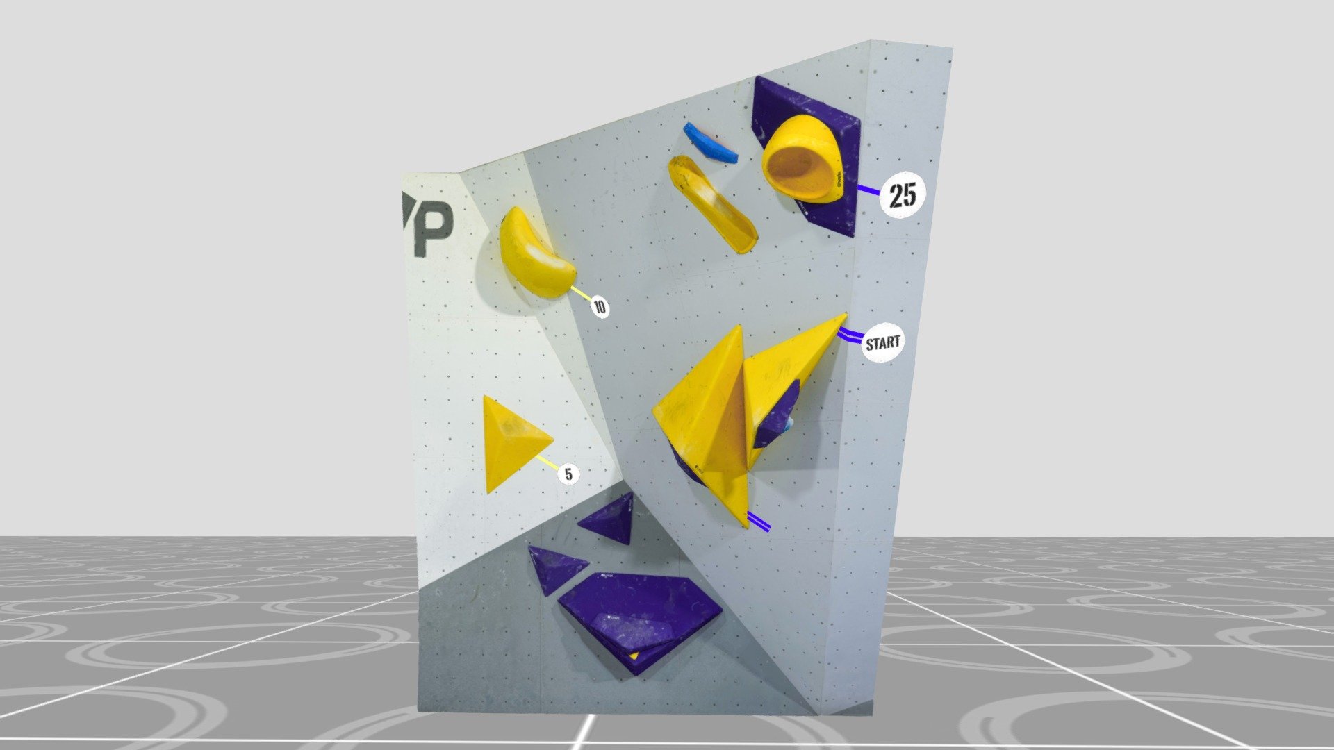 IFSC Asian Qualifier Jakarta Boulder Final M4 - 3D model by ...