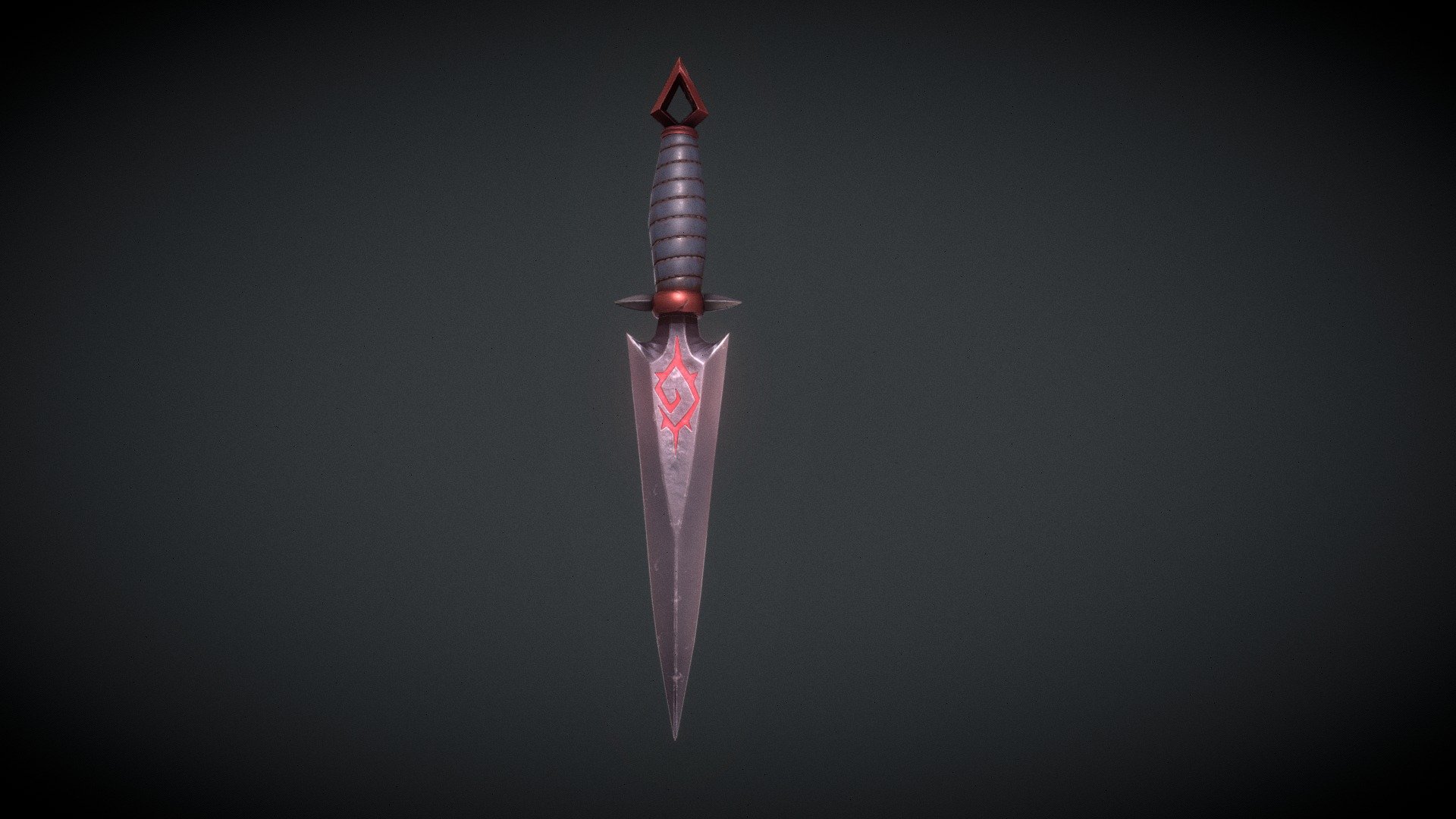 Stylized Dagger - 3D model by zachtaurosa [d9ab766] - Sketchfab