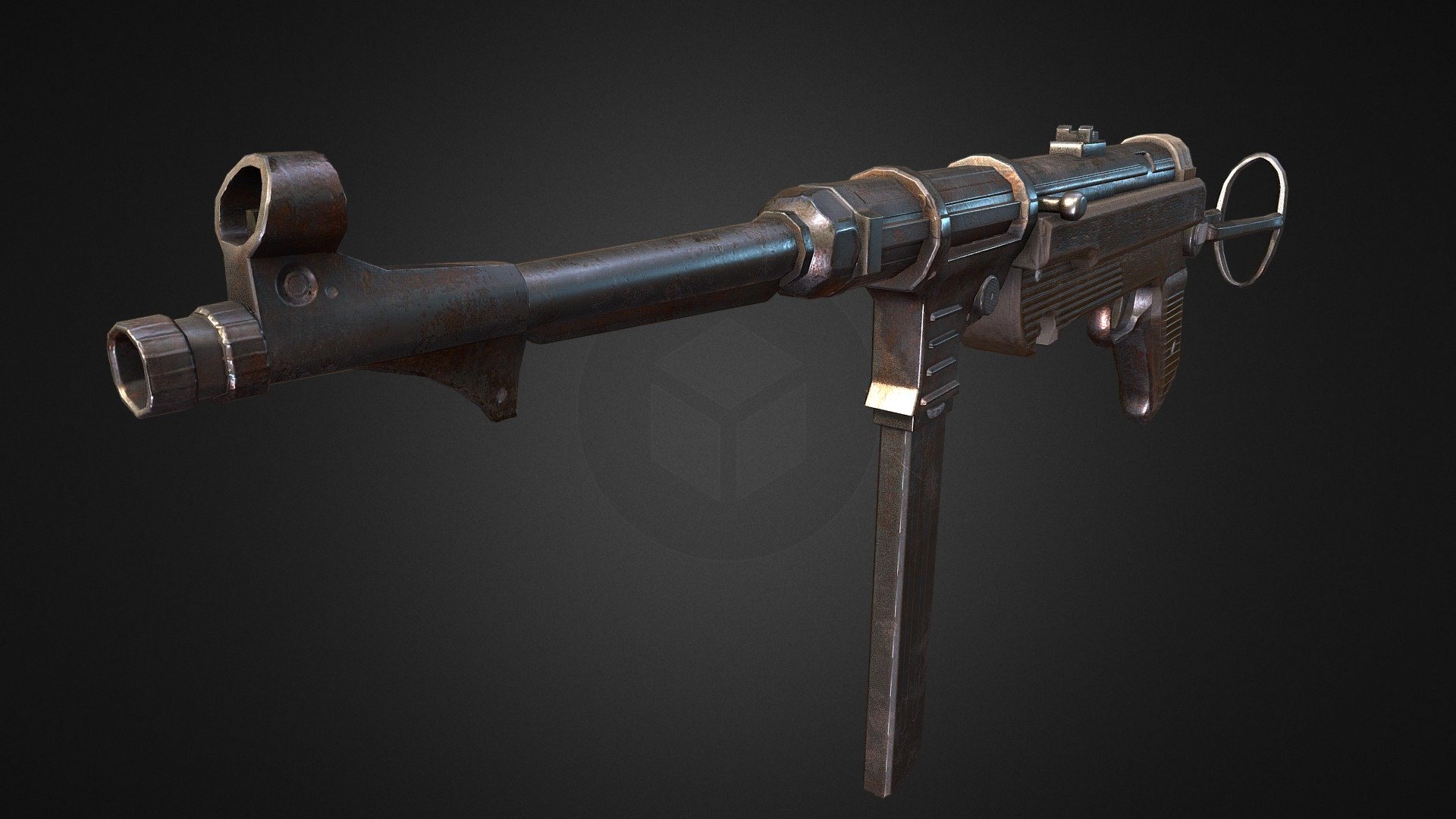 MP40 - 3D model by Ann Helen (@annlor) [d9acaf4] - Sketchfab