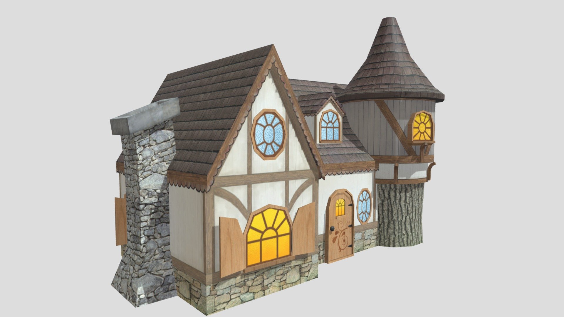 Diorama_House_Test_1 - Download Free 3D model by Bee Badea (@beebadea ...