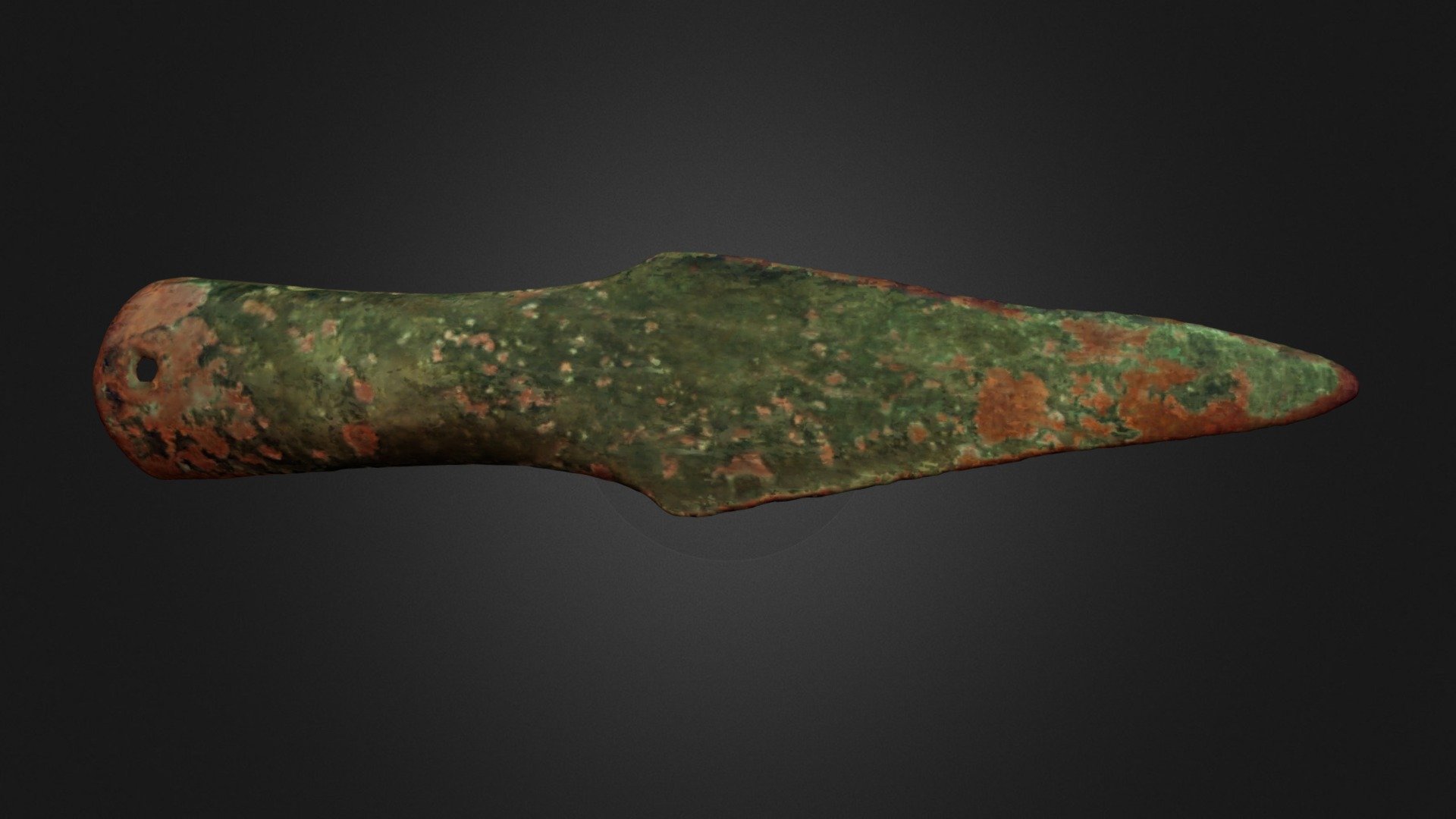 Socketed Copper Point - 3D model by Lakehead Anthropology ...