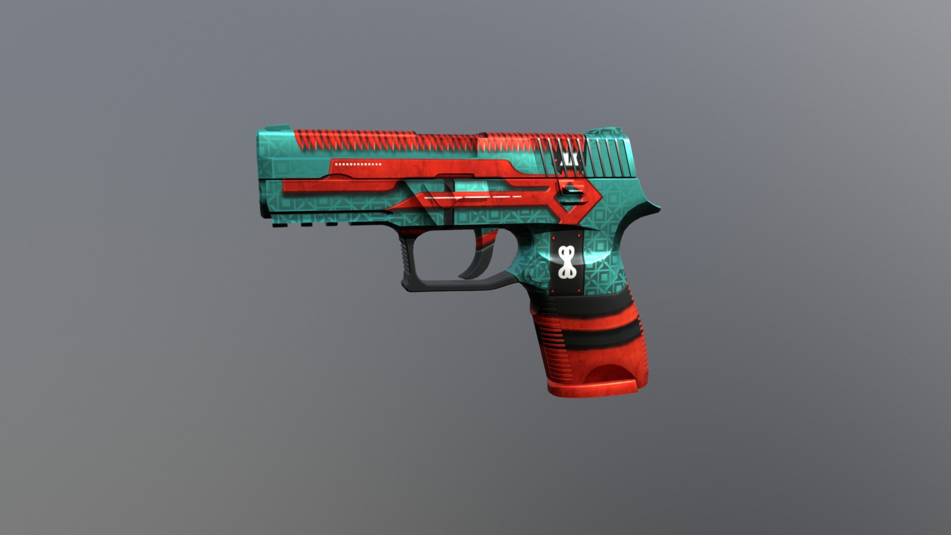P250 - 3D model by syrusek [d9b2af8] - Sketchfab