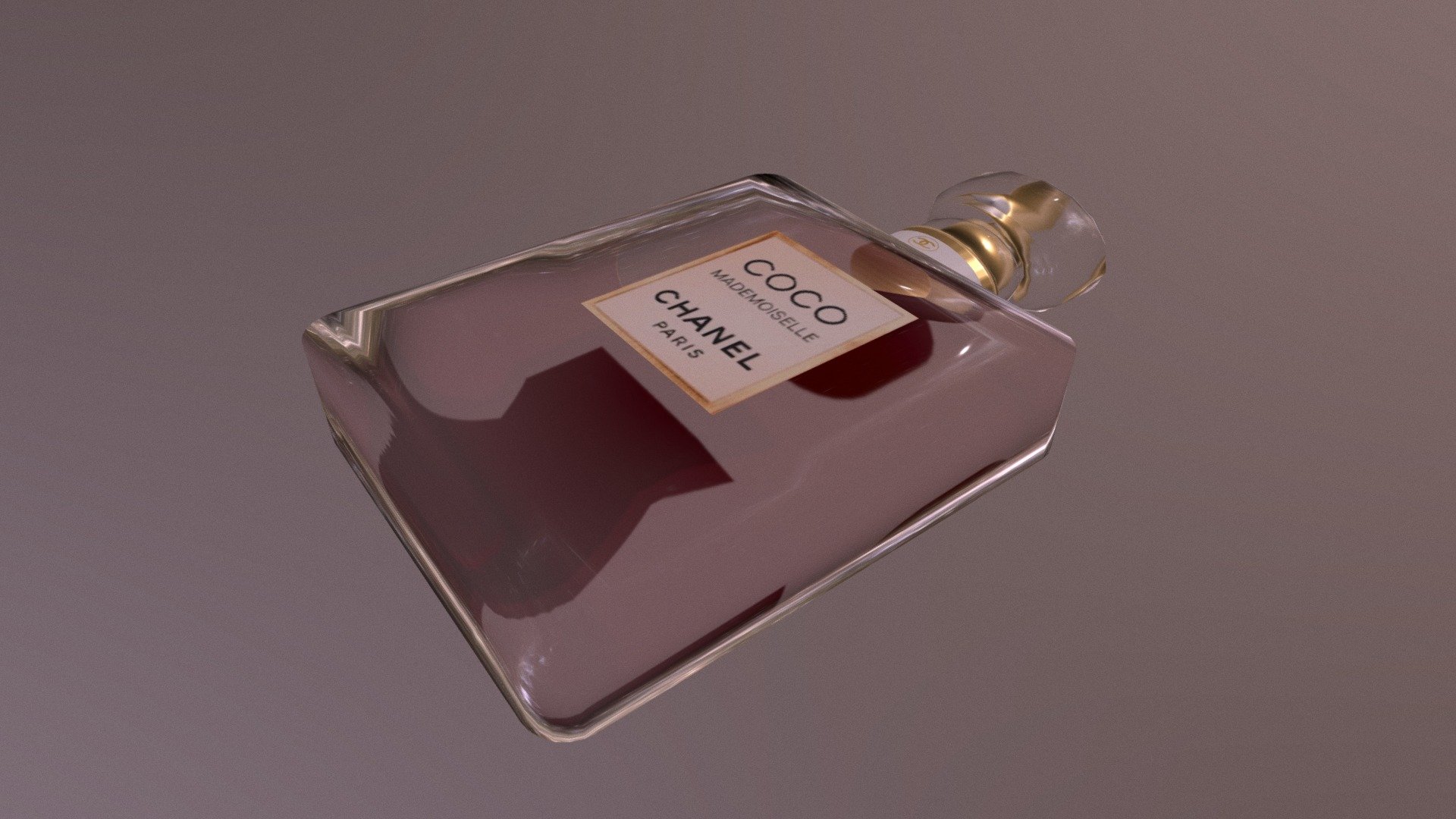 Coco mademoiselle Chanel paris parfum - Download Free 3D model by Aya ...
