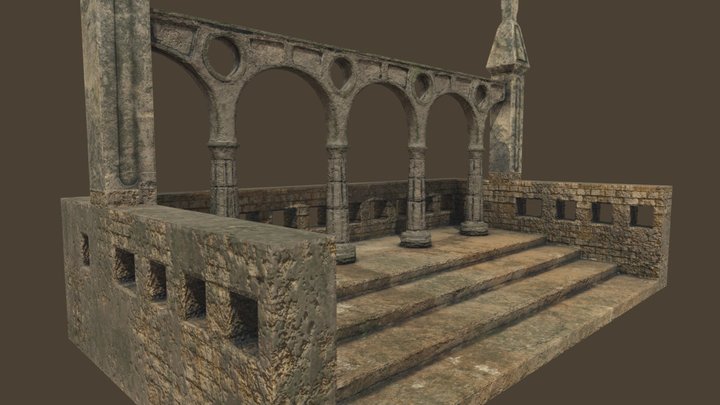 Column 3D models - Sketchfab