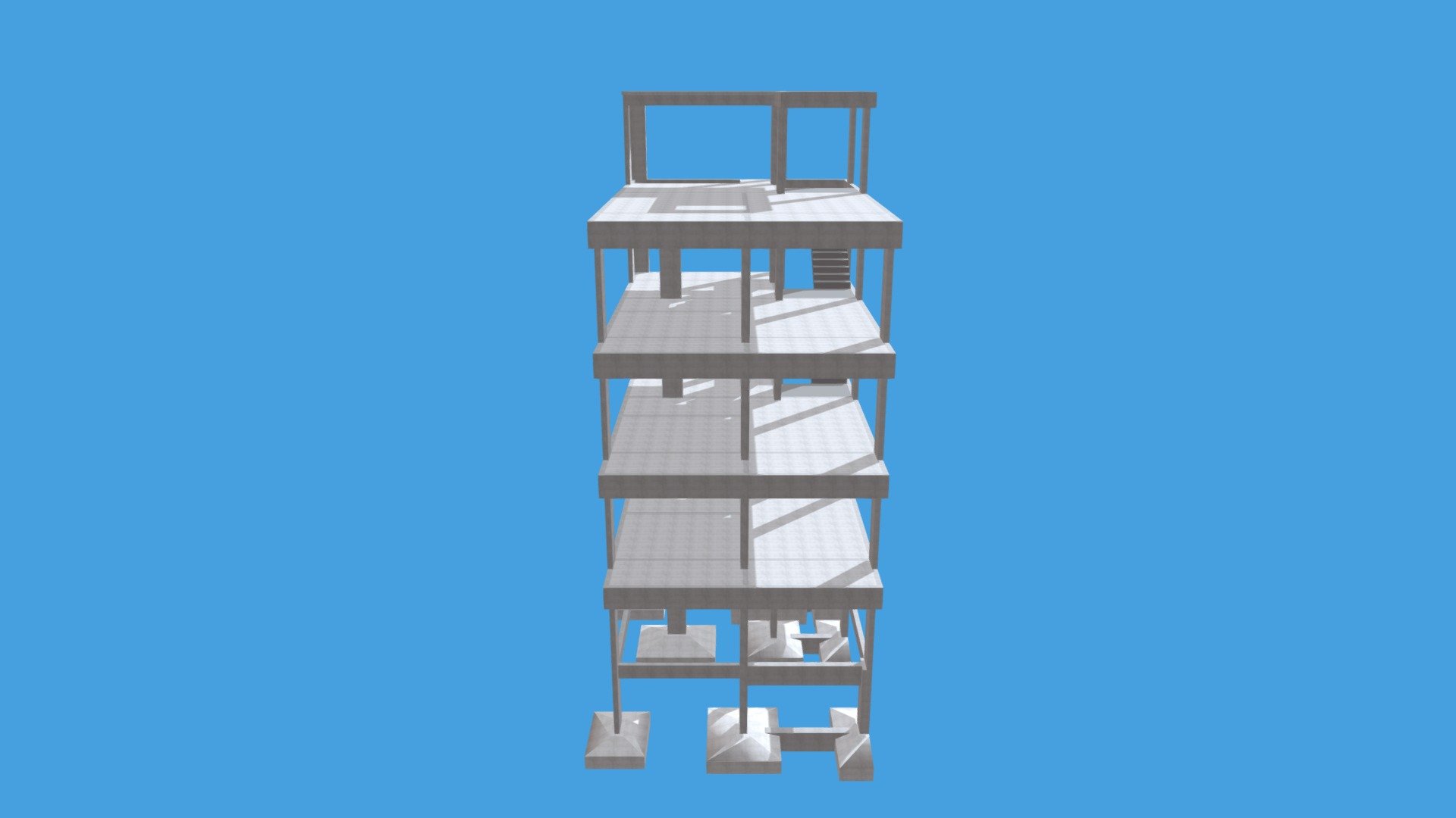 EDIFÍCIO C.P. - 3D model by tiago.engcivil [d9b5273] - Sketchfab