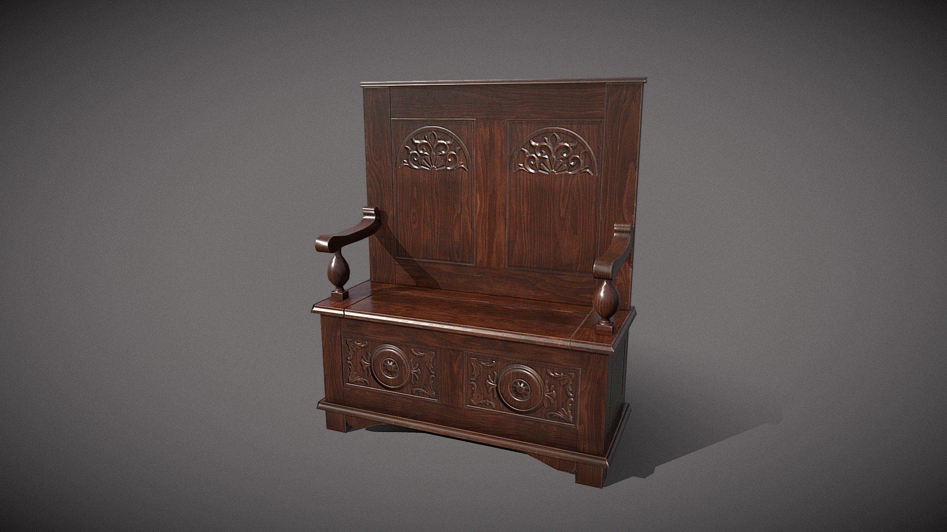 church_bench - Download Free 3D model by Vladyslav Holhanov ...