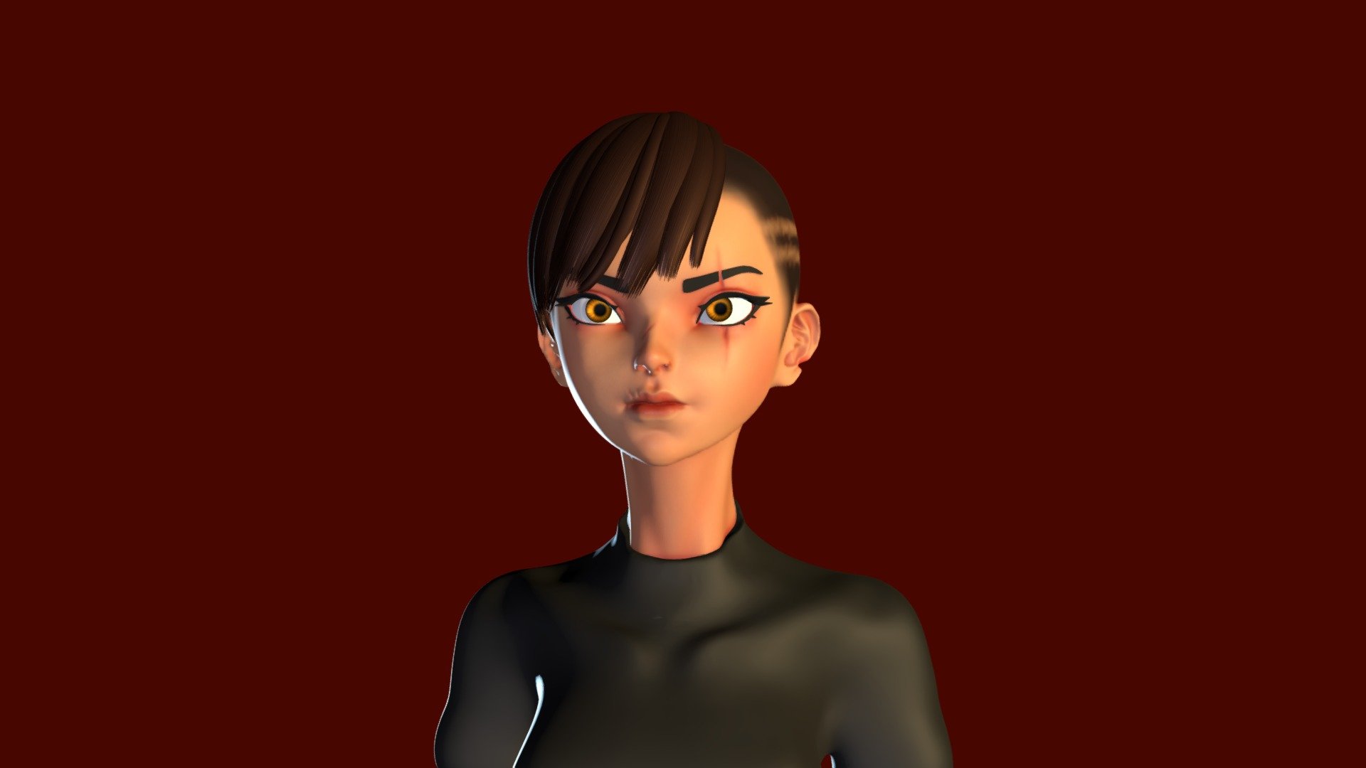 Female Warrior sculpting - Download Free 3D model by ComputerCat ...