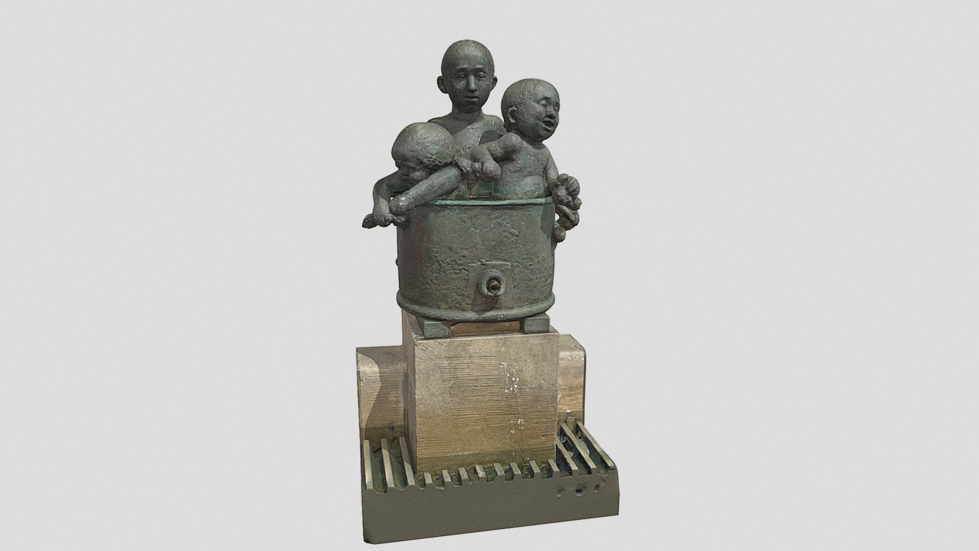 Görlitz Brunnen Von Peter Fritzsche - 3D model by gussbronze [d9b94b5 ...