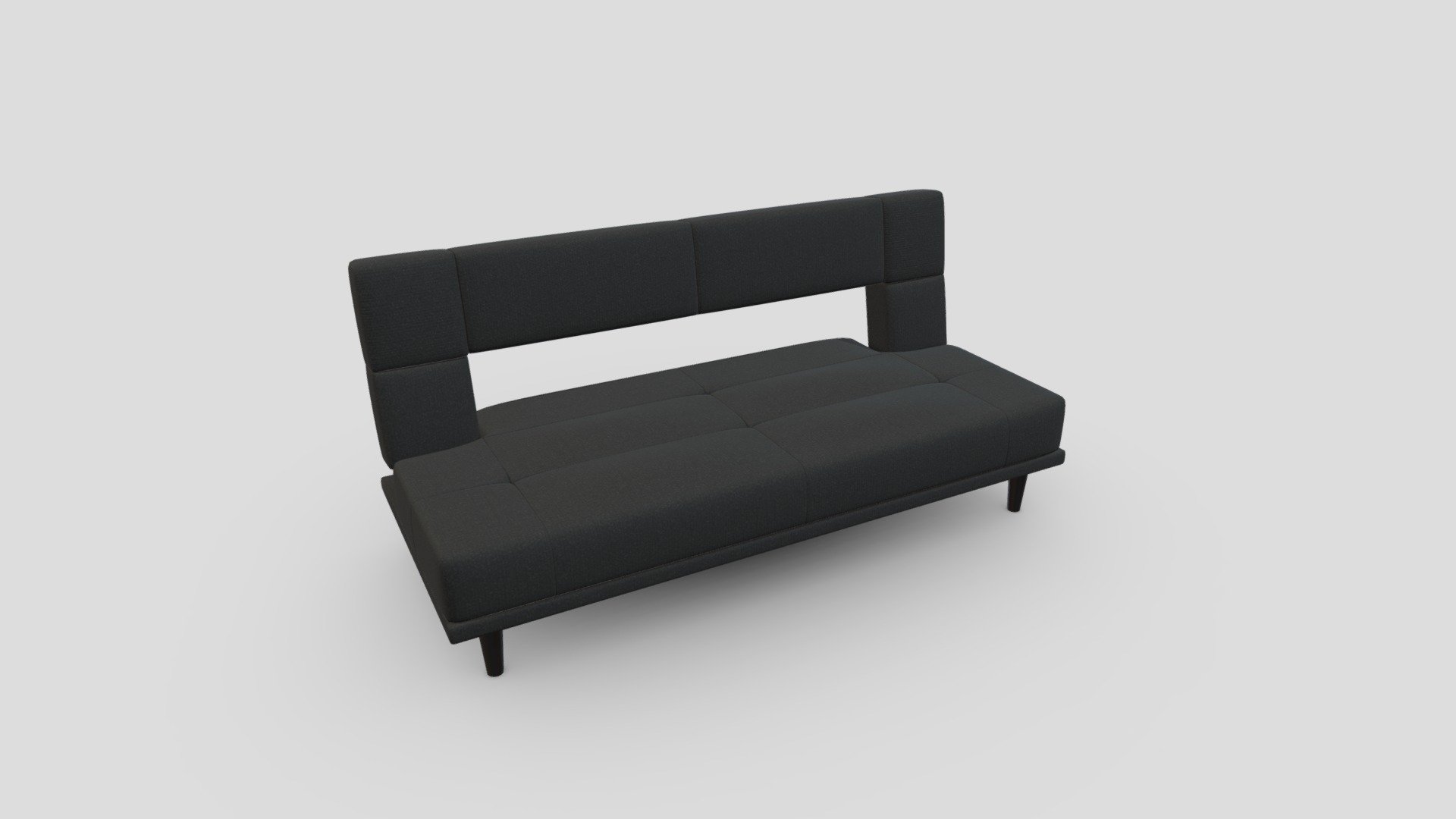 Muse Fabric 3 Seater Sofa - Buy Royalty Free 3D model by interior model ...