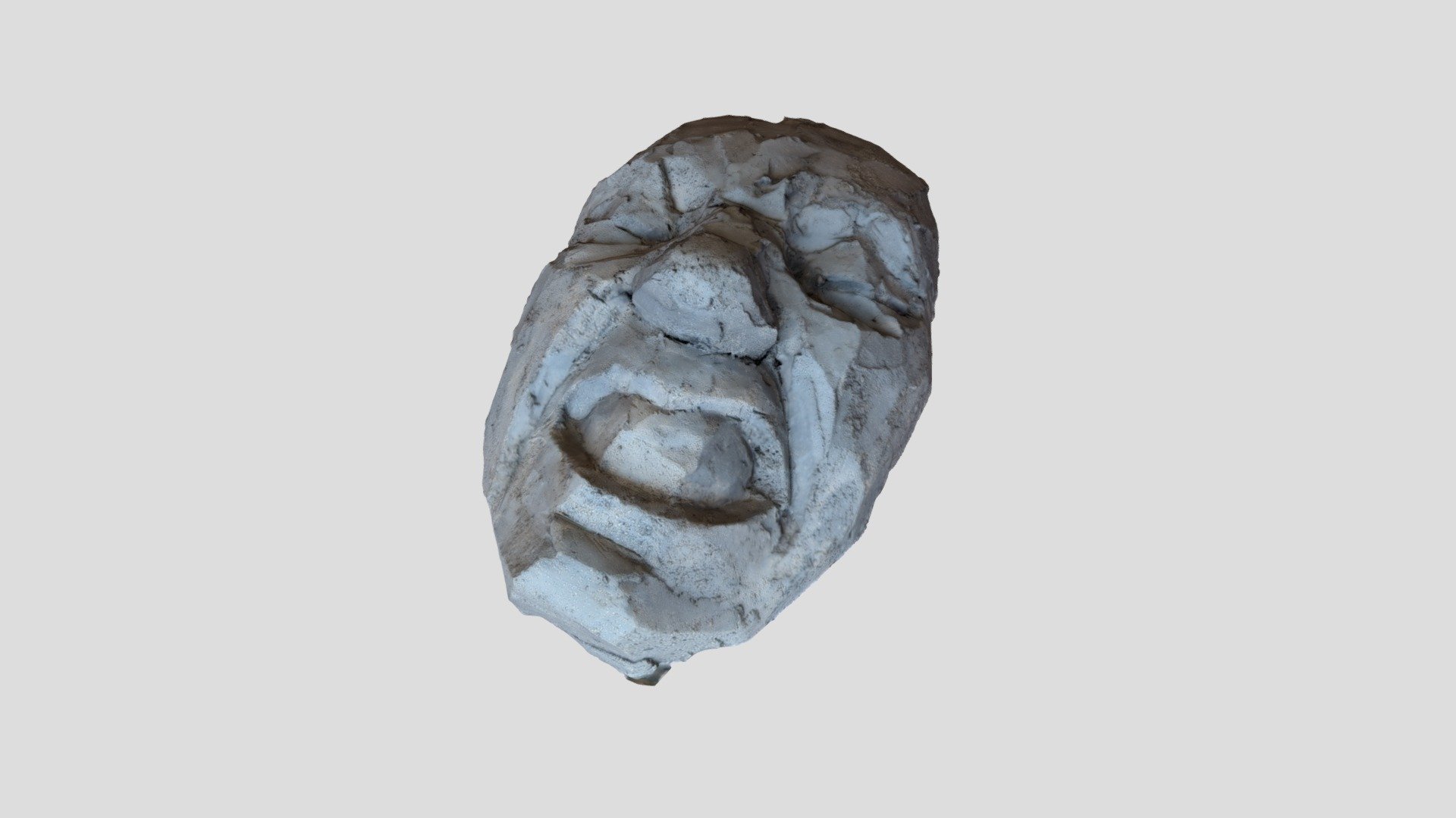 Angry face clay sketch - 3D model by Newladle [d9baa20] - Sketchfab