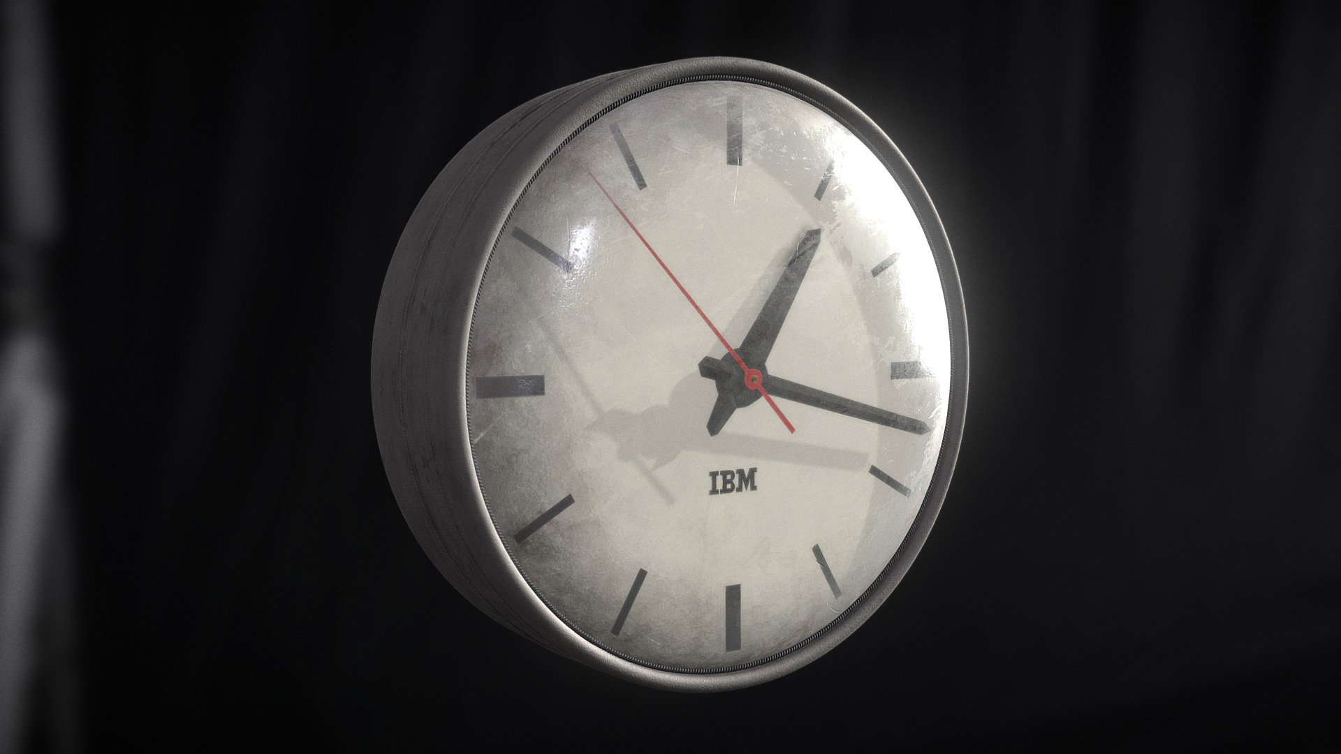 IBM Standard Issue Clock - 3D model by Kami Rapacz (@kuroderuta ...