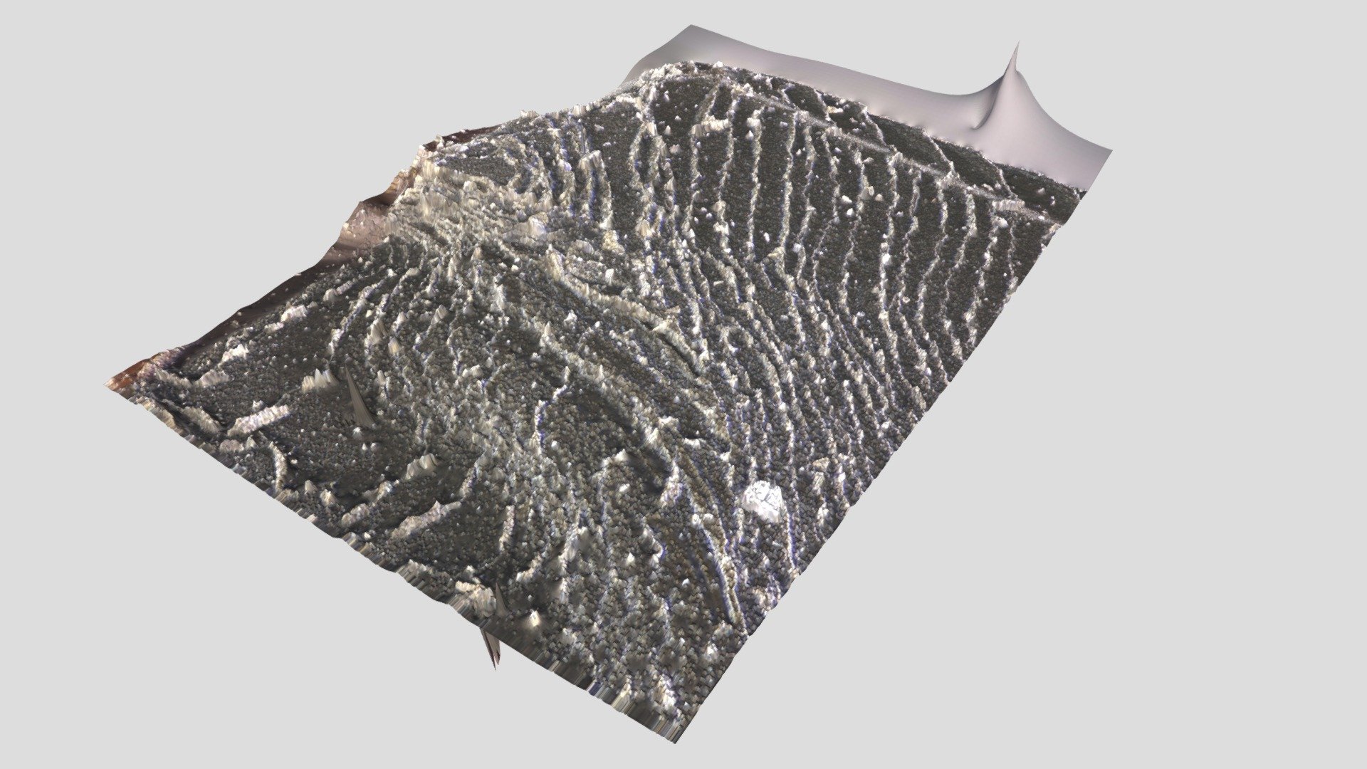 Broad structure of a fractured MLCC die, Take #1 - Download Free 3D ...