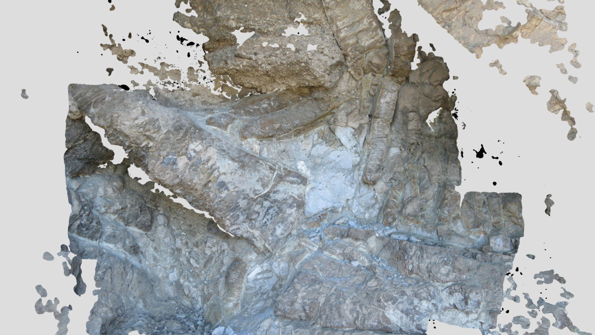 plagiogranite in lherzolite - 3D model by Brendan Duffy (@Unimelb_sgeas ...
