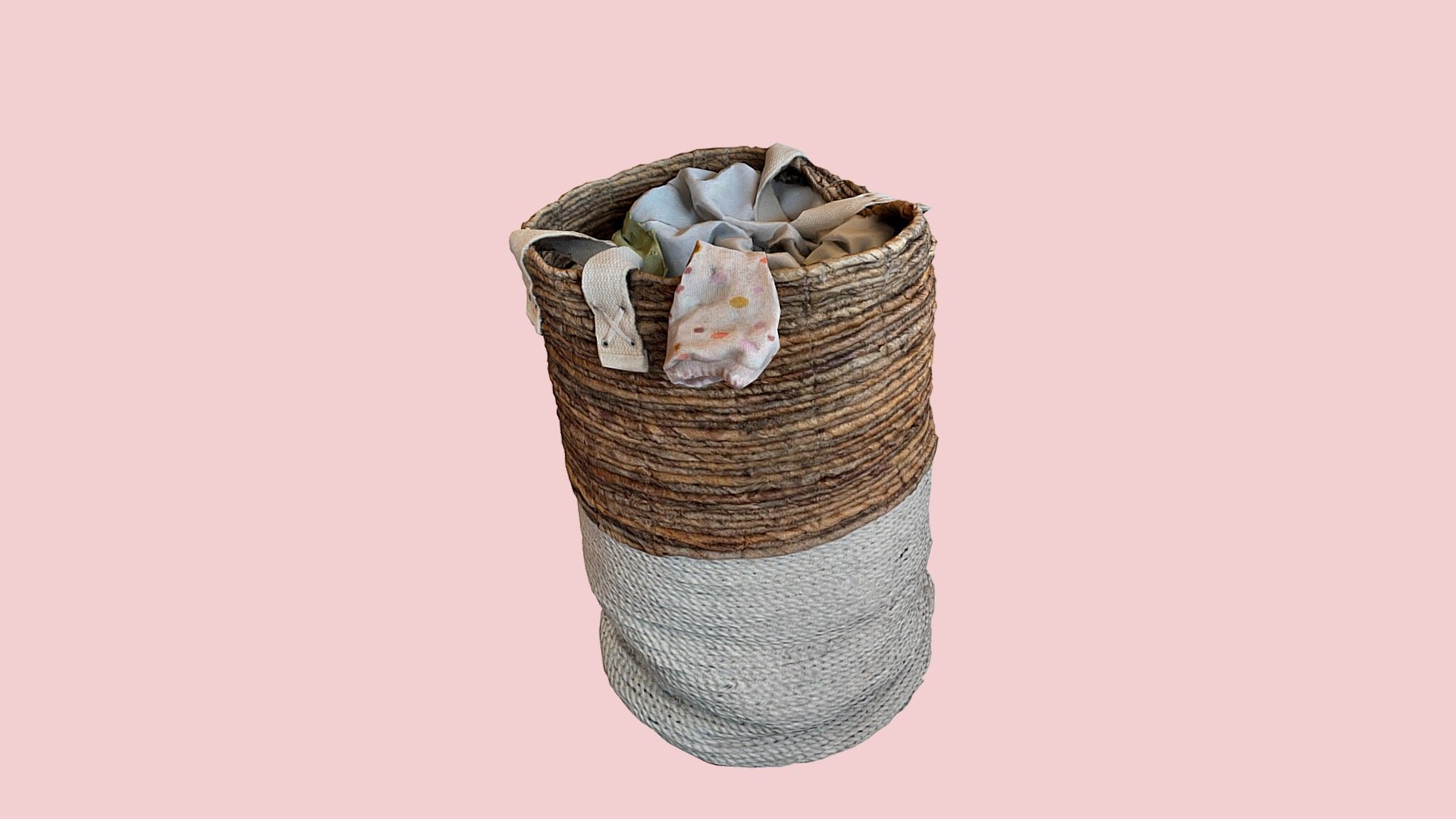 Full Laundry Basket - Buy Royalty Free 3D model by Studious Studios ...