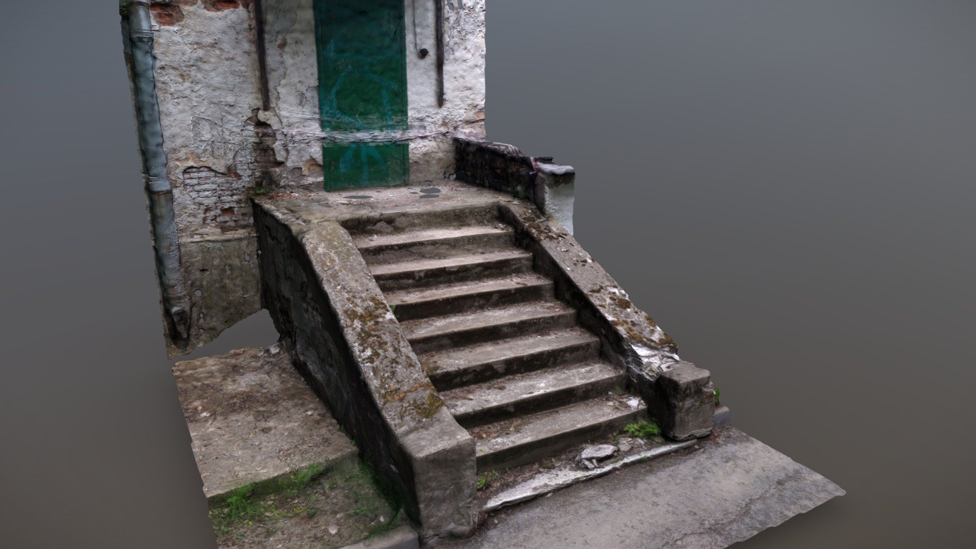 Old Stairs - Download Free 3D model by Zende [d9c11fa] - Sketchfab