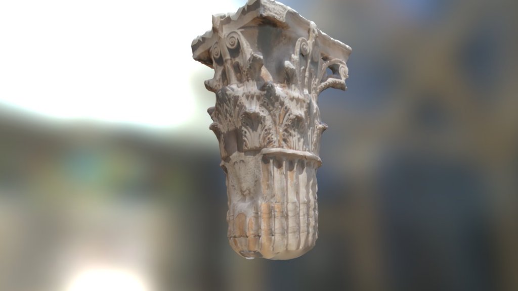 Pillar Top - 3D model by chrismarshall3d [d9c1638] - Sketchfab