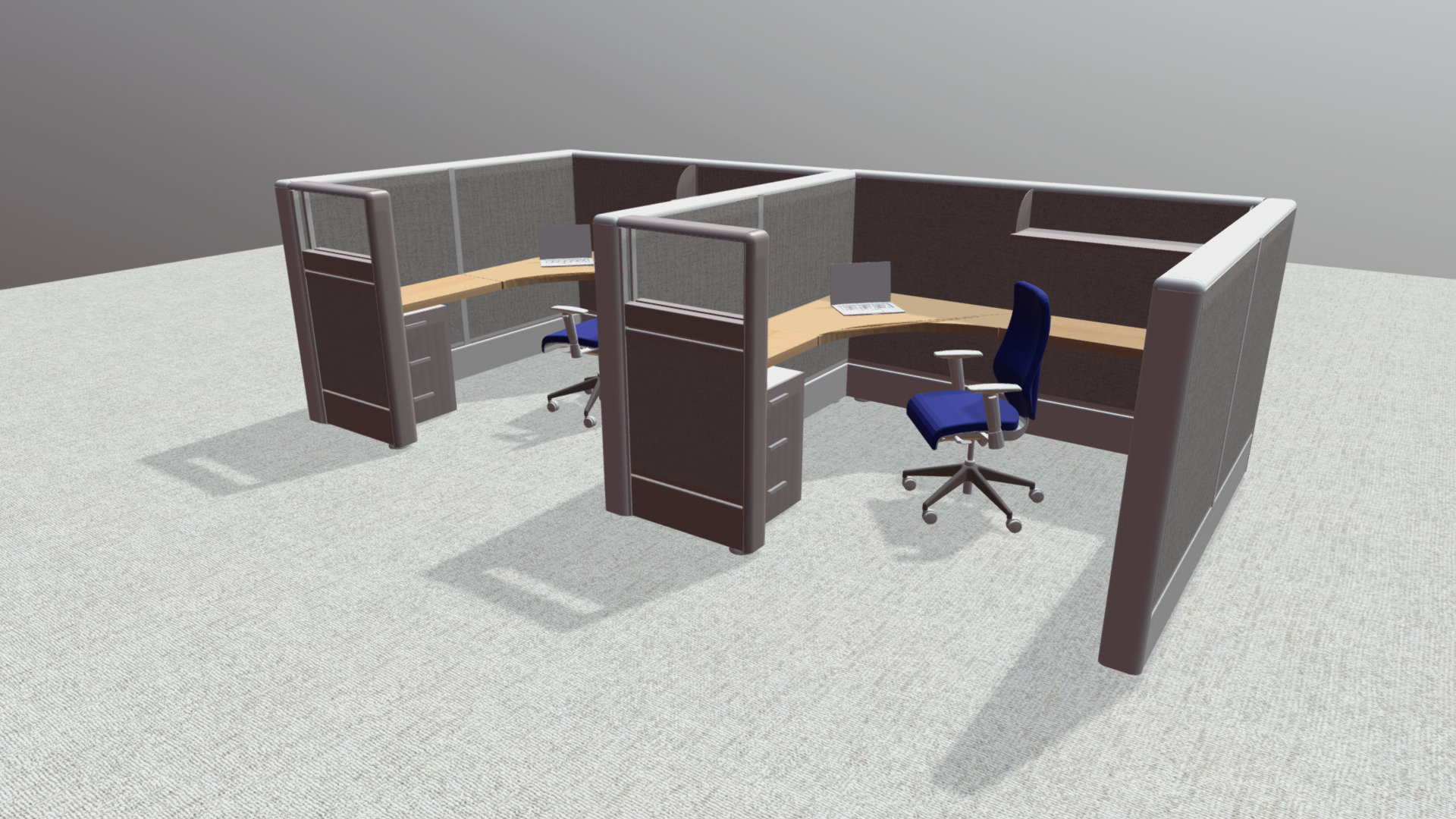 Office Partition - 3D model by walkermd [d9c2840] - Sketchfab