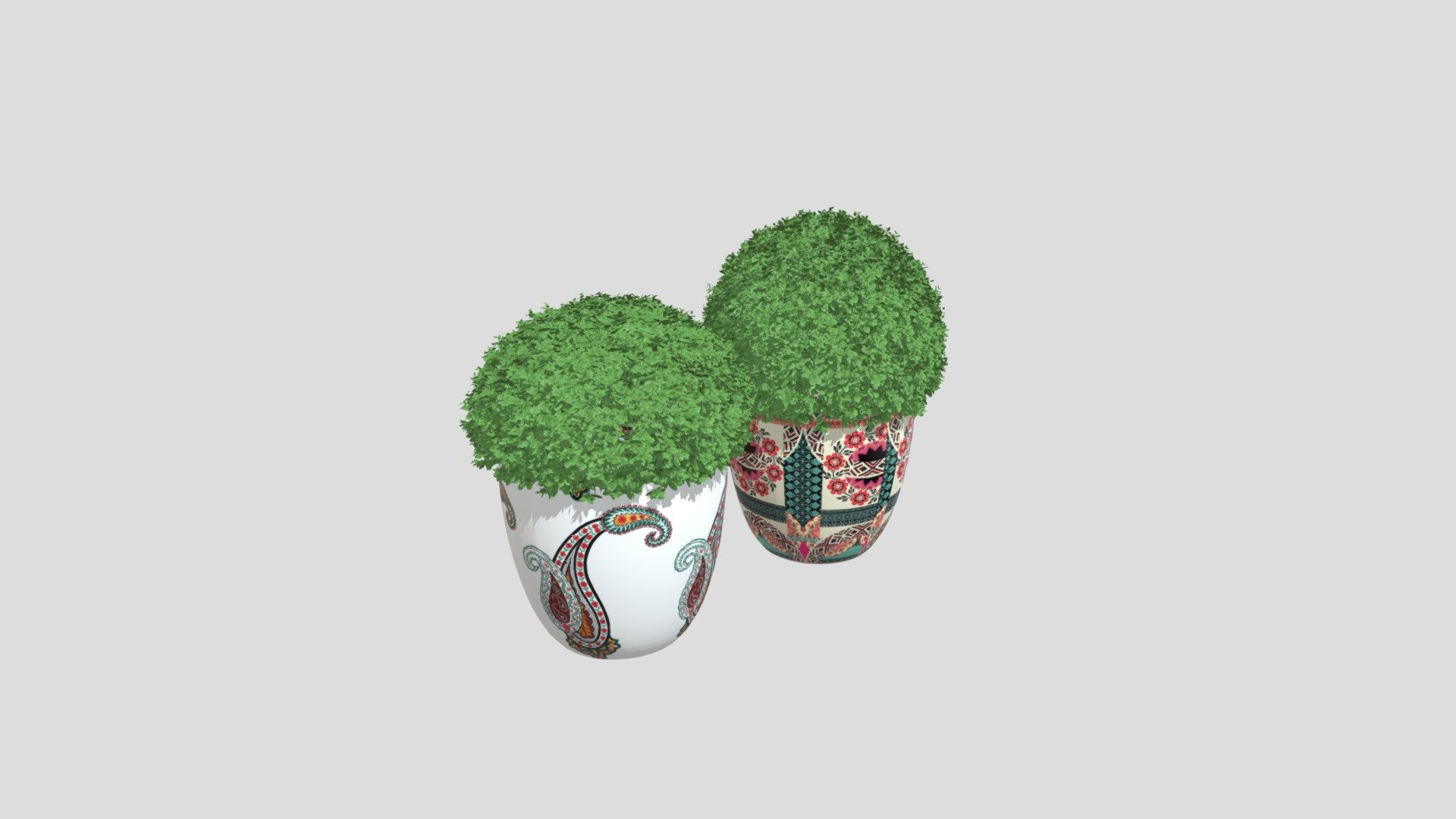 Beautiful Flower Pot - 3D model by chiragmoradiya [d9c2e6f] - Sketchfab