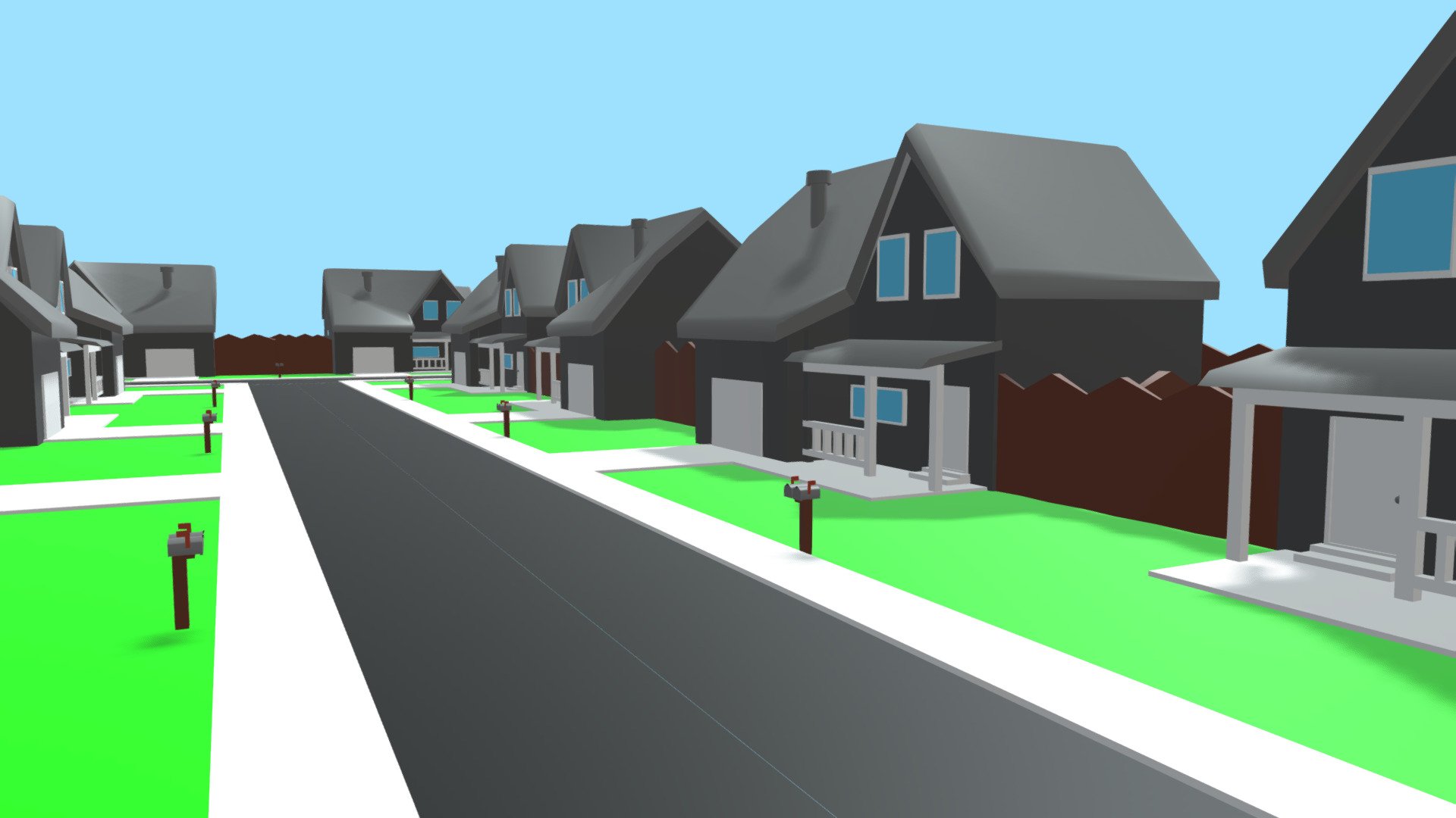 Neighbor Hood Idea - 3D model by Animated Fox 3D (@Foxcatgaming2 ...