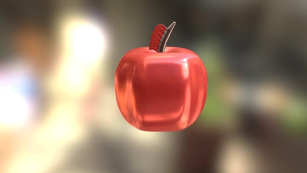 APPLE - 3D model by ethanboxx [d9c5269] - Sketchfab
