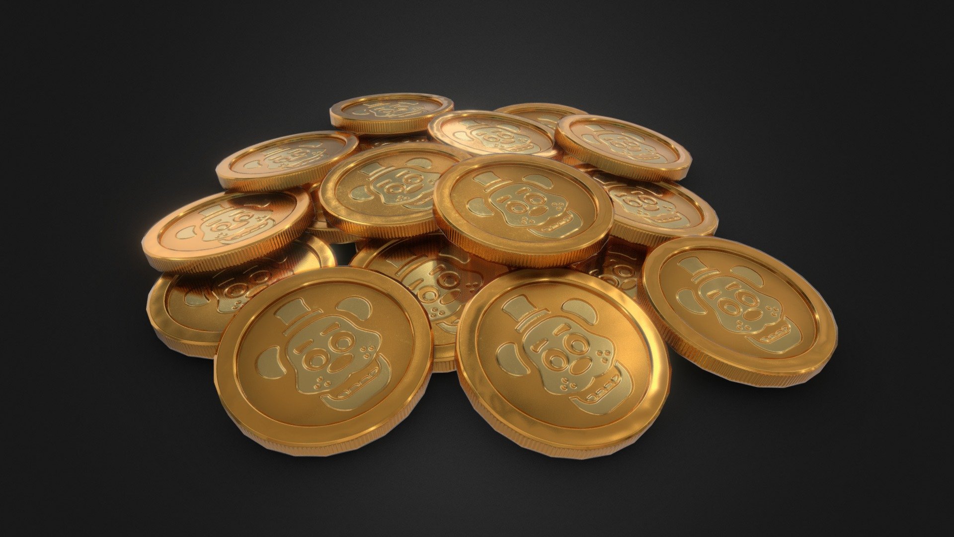 Small Pile-O Faz Coins - Download Free 3D model by Jayie [d9c5e7a ...