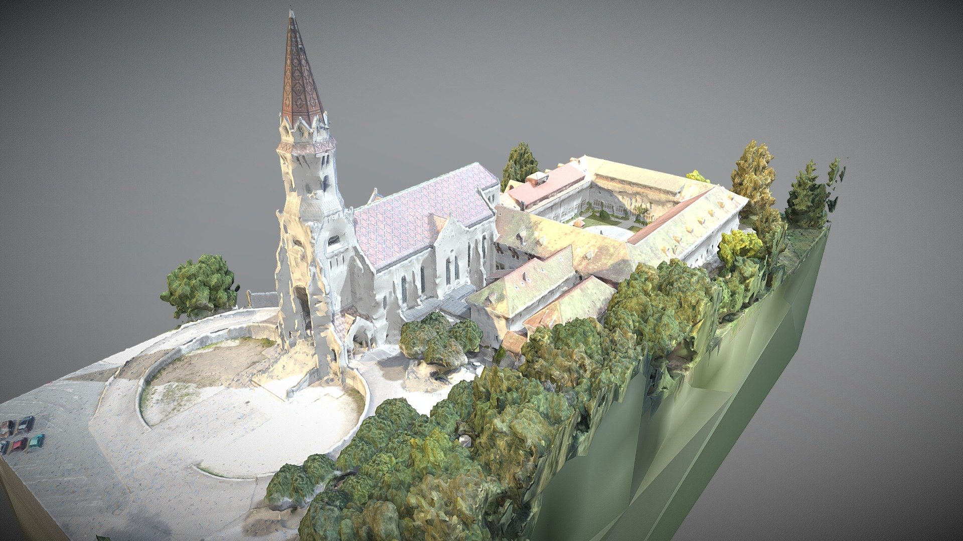 Visitation Annecy Church Photogrammetry 3D - 3D model by alpswebstudio ...