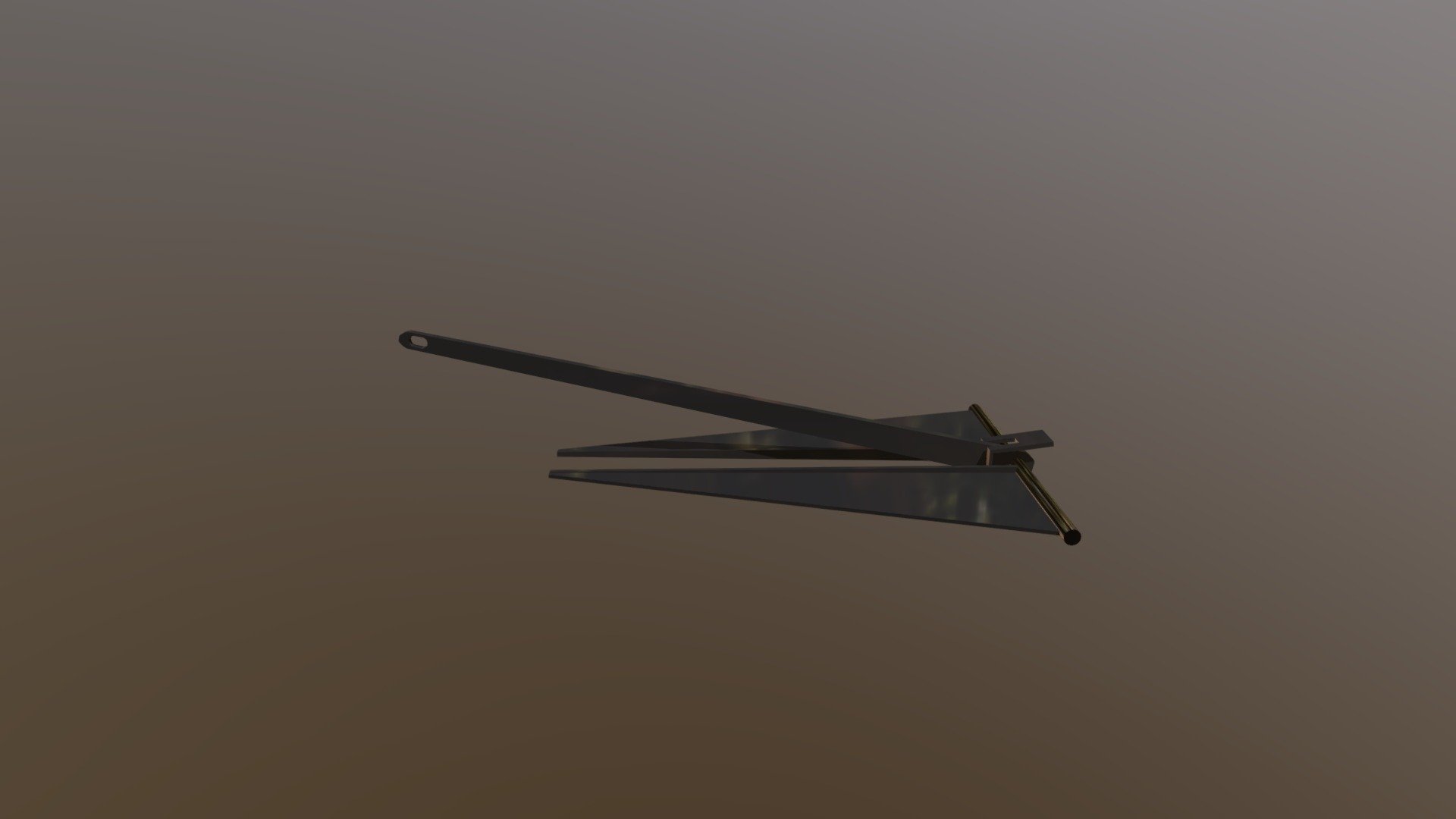 Danforth Anchor - 3D model by Virtualsailing [d9c6cc2] - Sketchfab