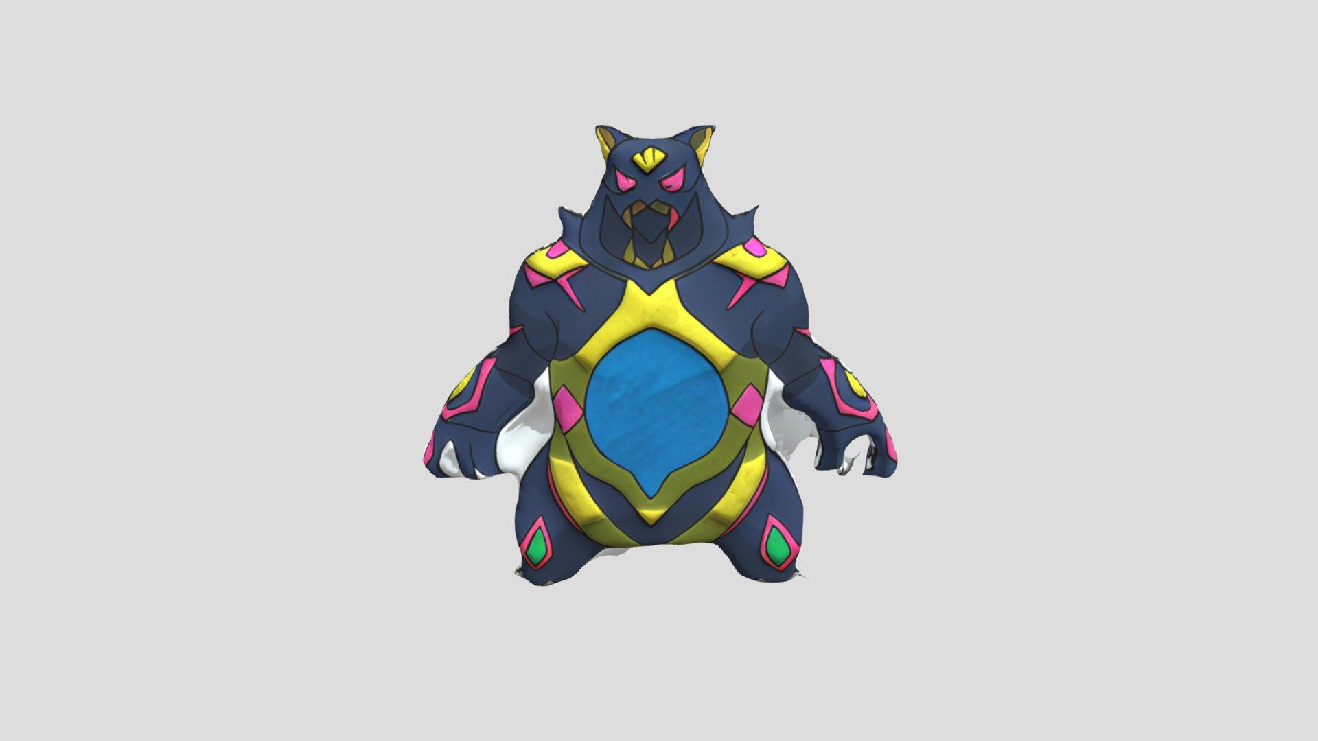 Pokemon Goal 6 - Download Free 3D model by klrxyz [d9c7540] - Sketchfab