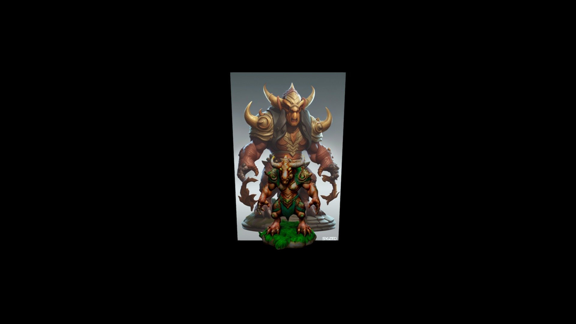 a cartoon character of a monster A cartoon chara - Download Free 3D ...