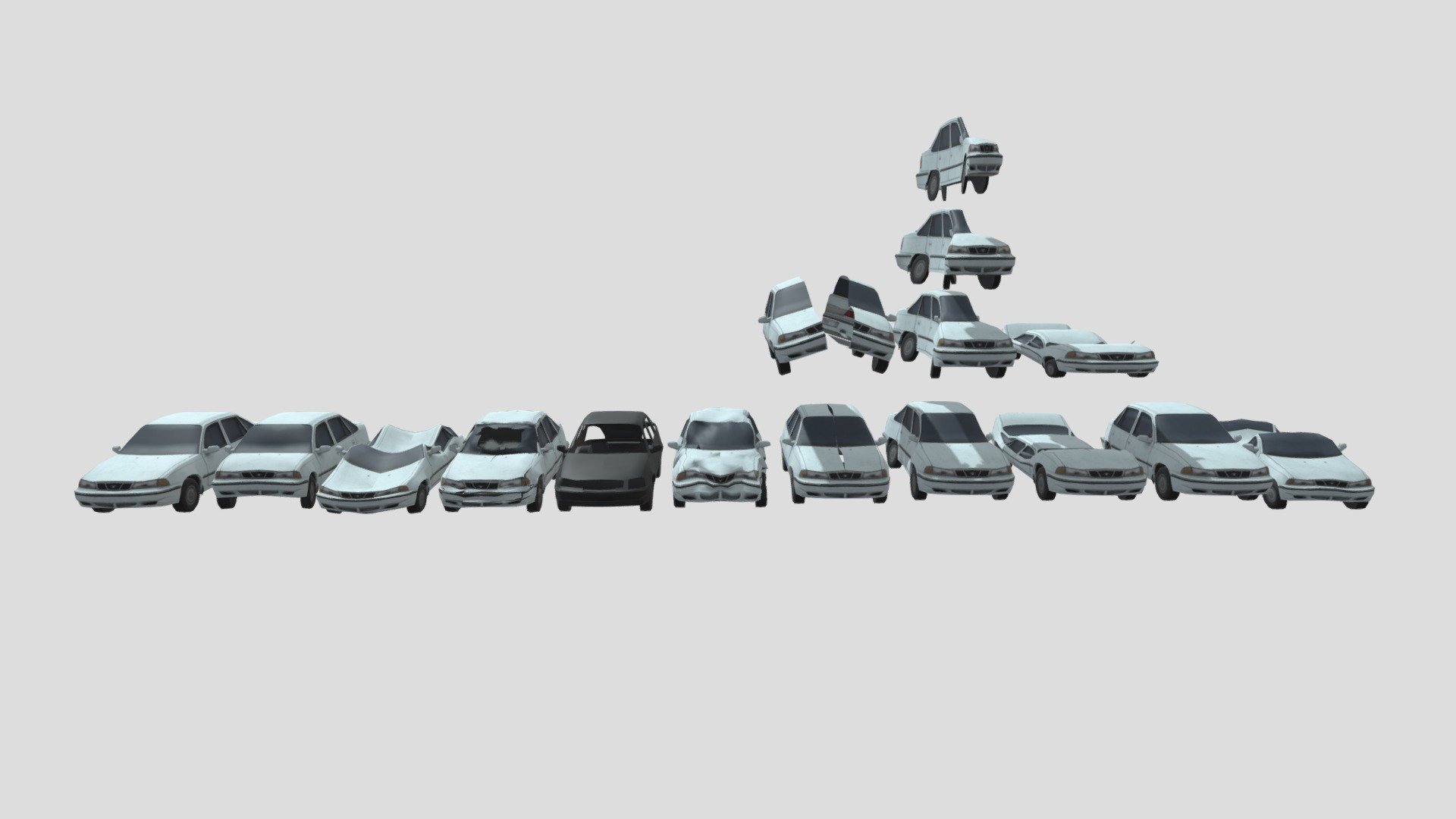 Car Crash - Download Free 3D model by LEON elenaisakova248 ...