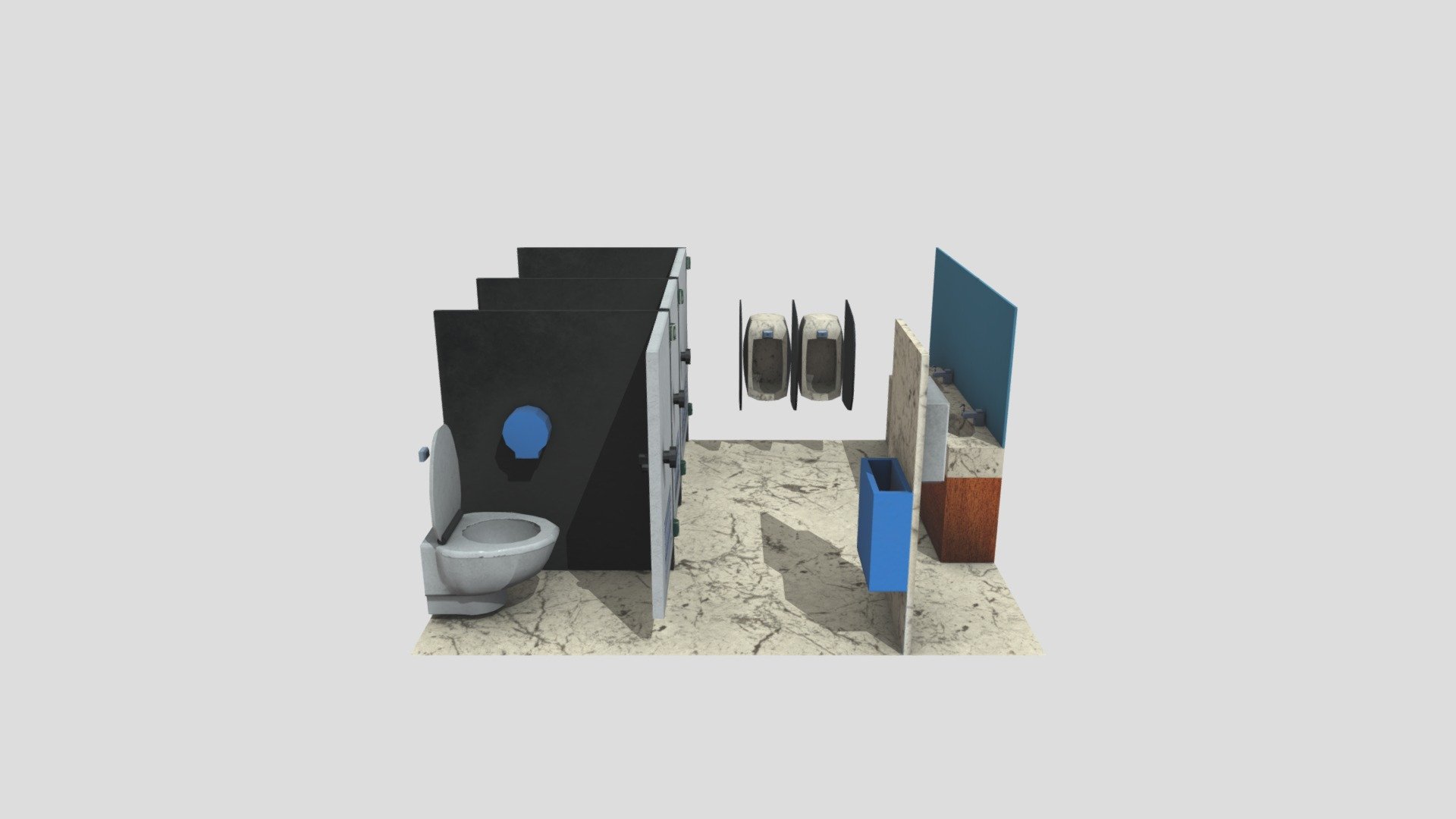 Toilet Model - Download Free 3D model by Lin20318 [d9c8164] - Sketchfab