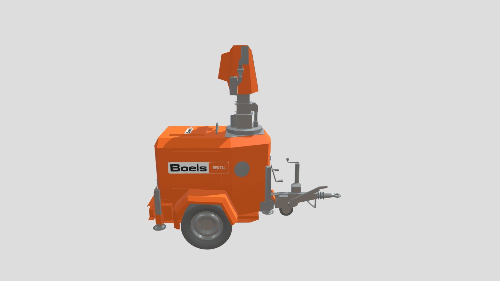 Boels Rental - Tower Light Trime (X-ECO Battery) - 3D model by bimstore ...