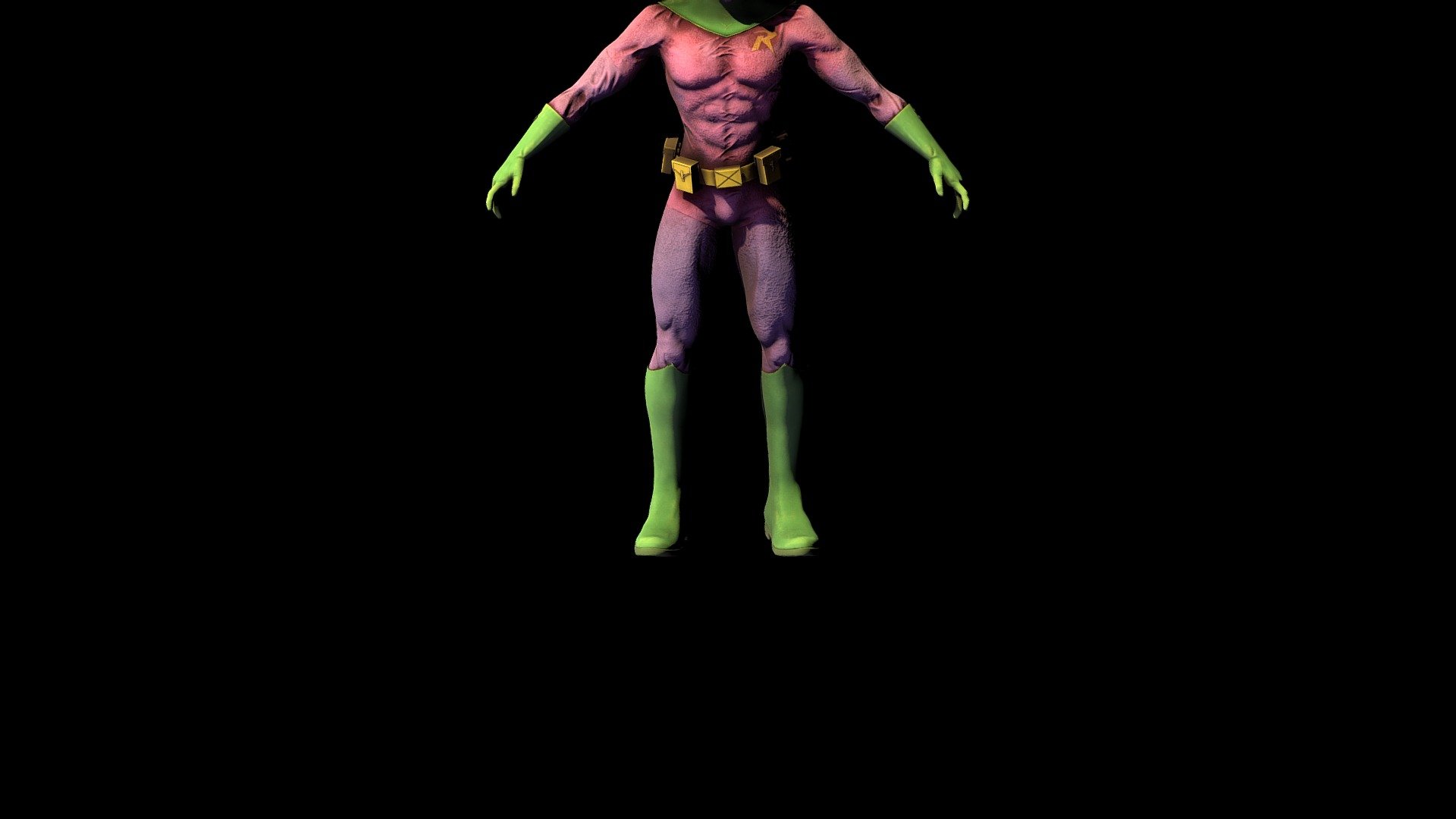 Post-Apocalyptic Robin - 3D model by wwaaaaagh [d9c8a95] - Sketchfab