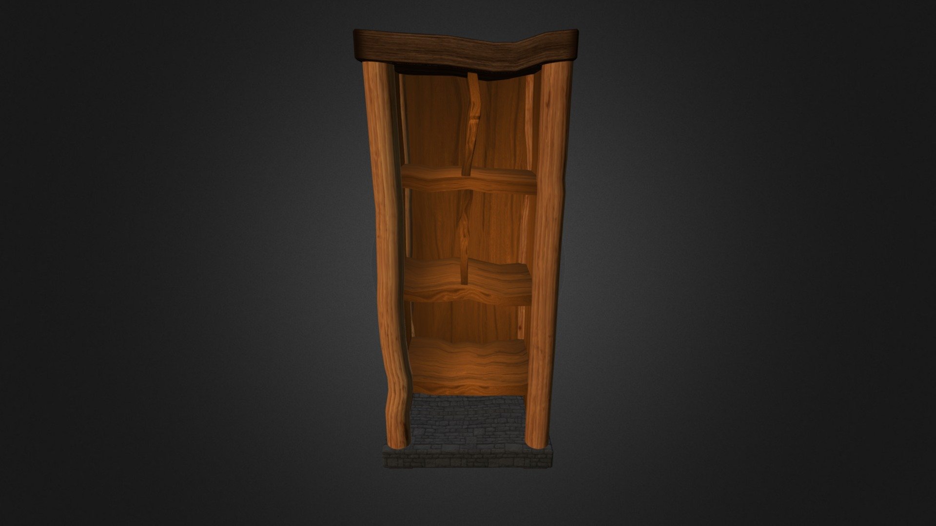 Wizard_Study_Bookcase - 3D model by Scott Pryme (@spryme) [d9caa6b ...