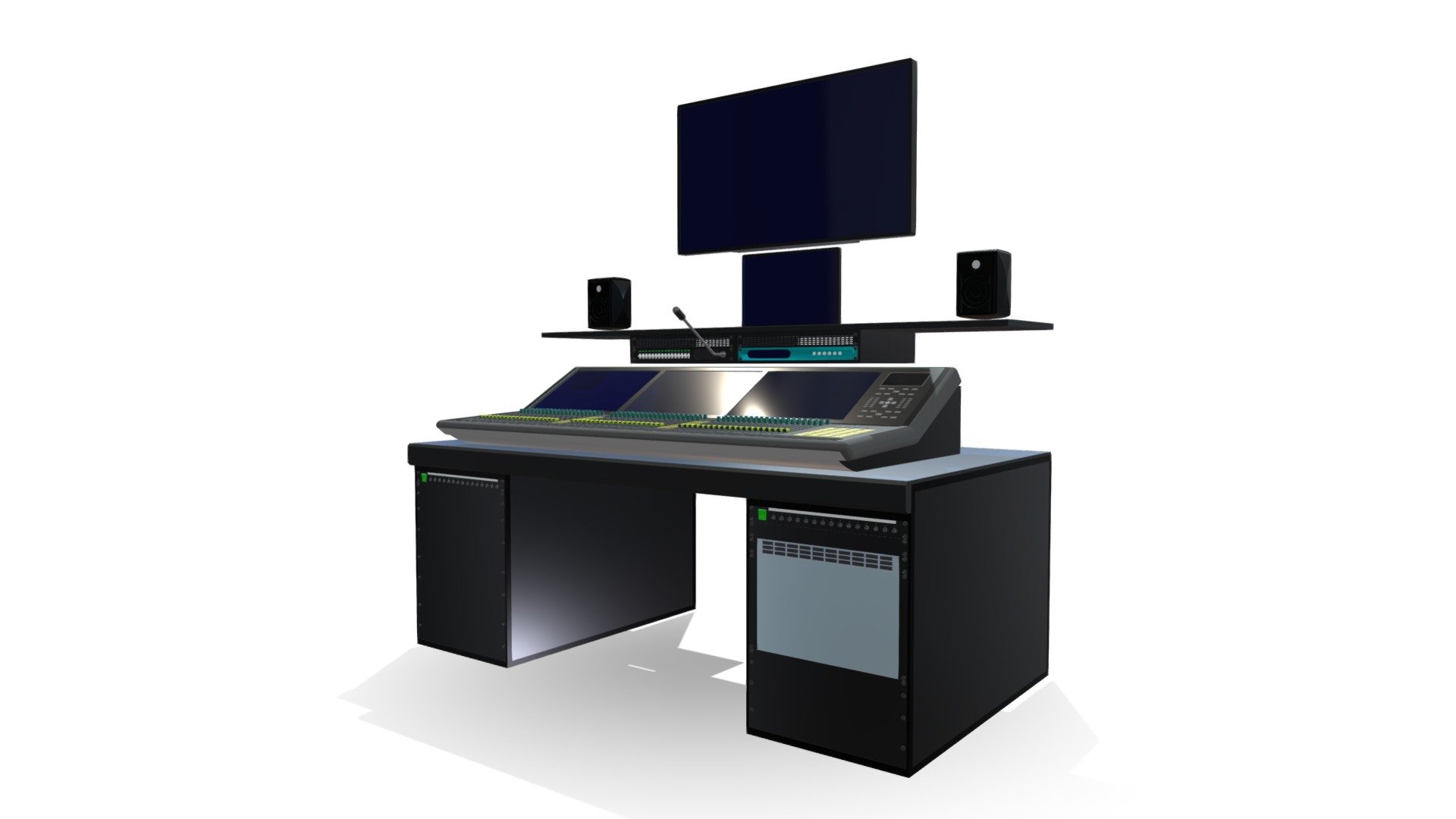 OB Audio Booth System - Buy Royalty Free 3D model by cavicom ...