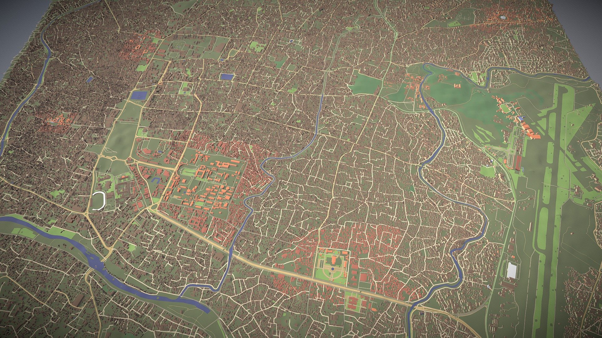 Kathmandu Nepal - city and urban - Buy Royalty Free 3D model by Jinda ...