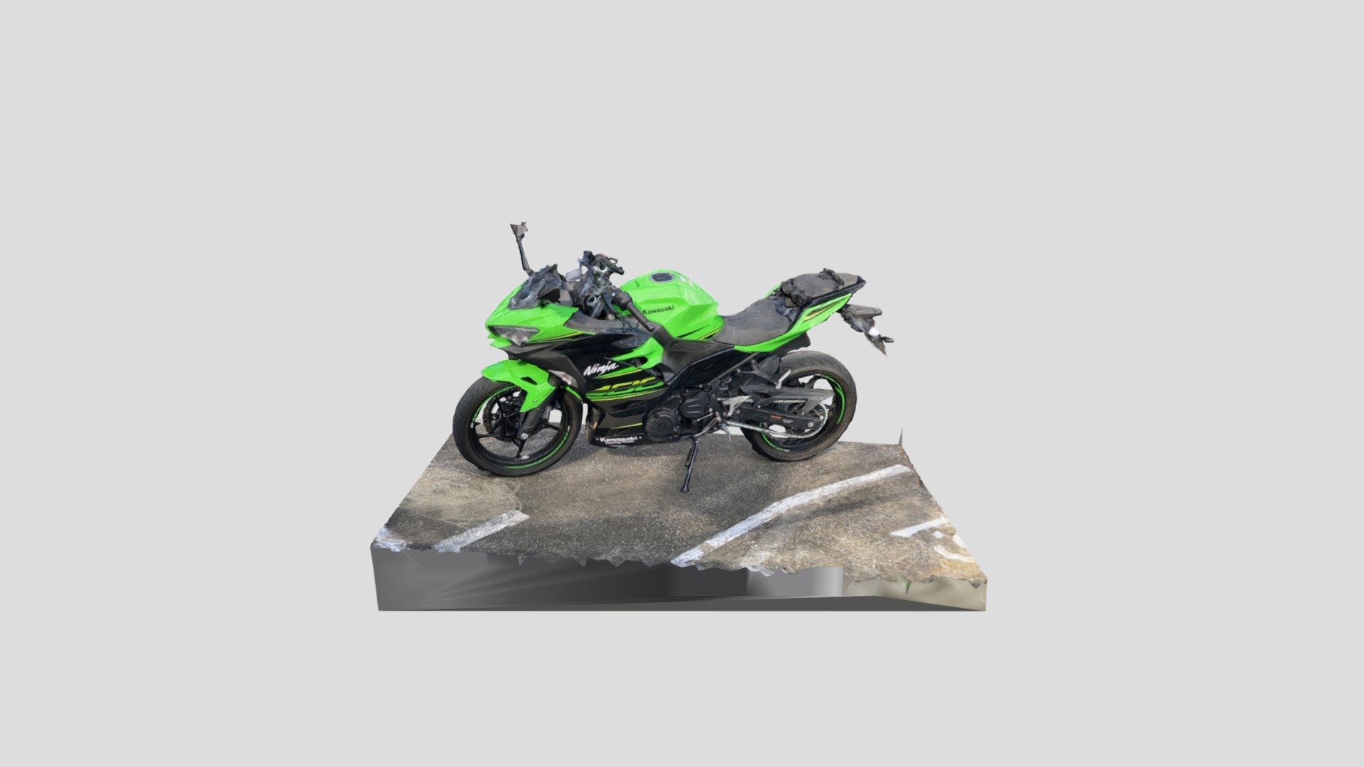 Ninja400 KRT(2018) - 3D model by crosssoniky [d9cb598] - Sketchfab