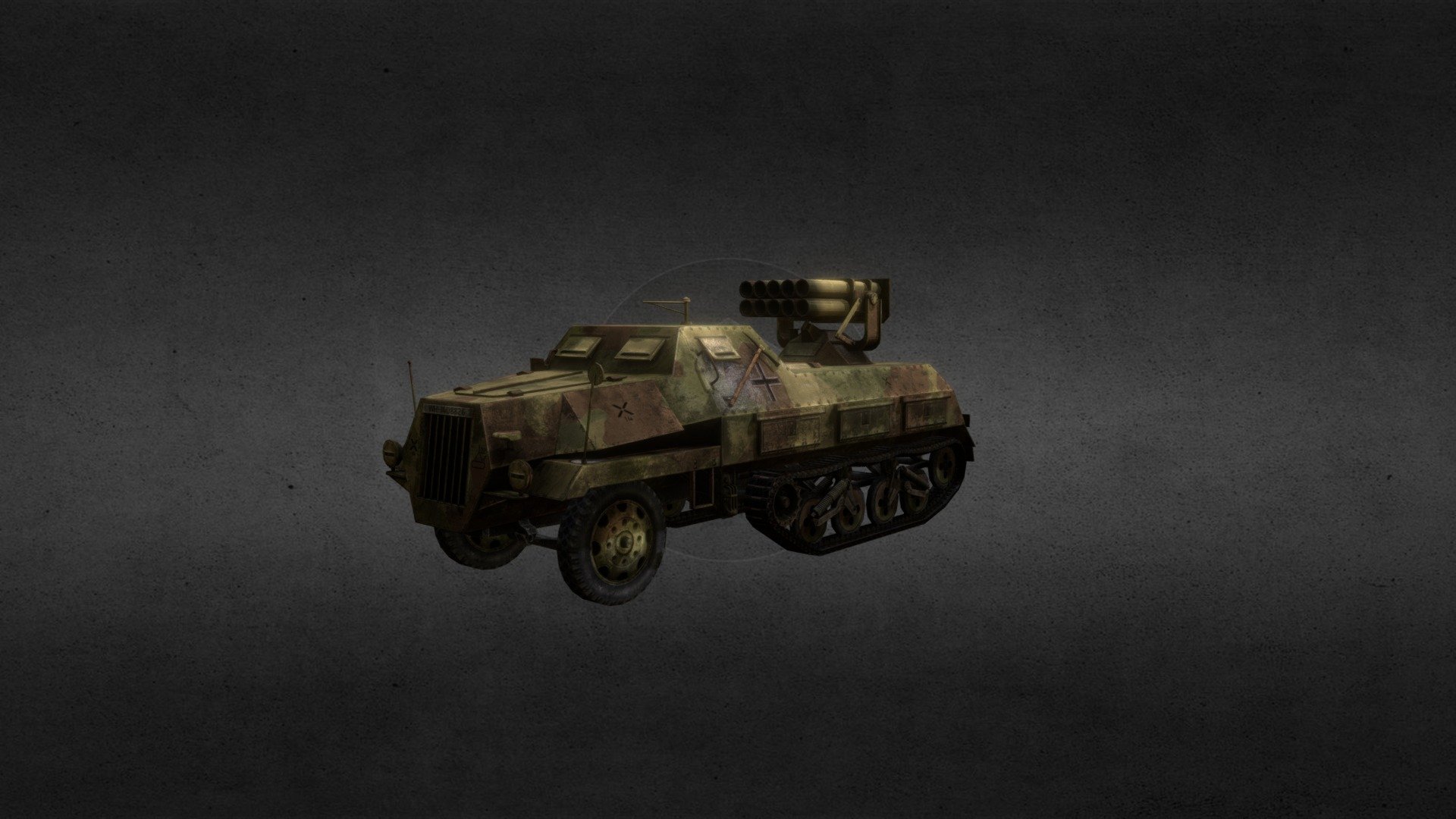 Sd.Kfz. 4 - 3D model by Alpegut [d9cbba7] - Sketchfab
