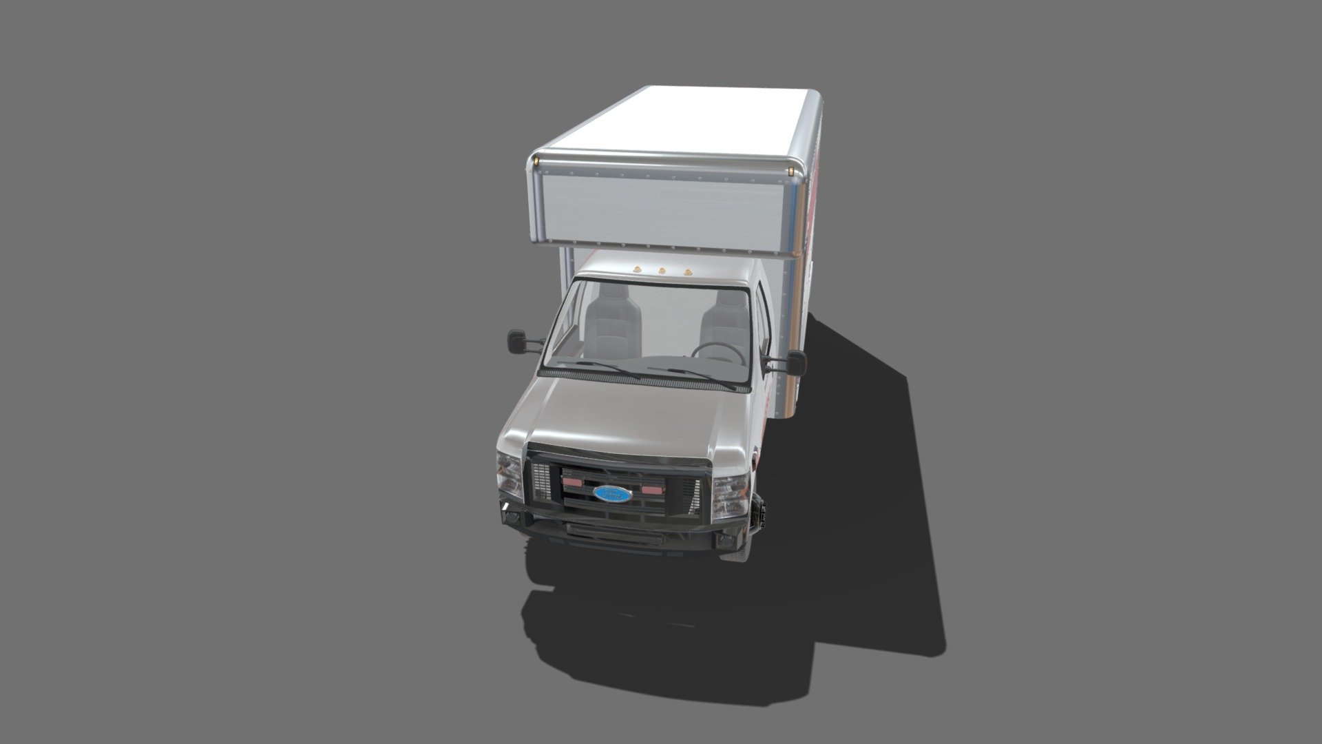 Ford F450 UHaul - 3D model by SE_3D [d9cbdf5] - Sketchfab