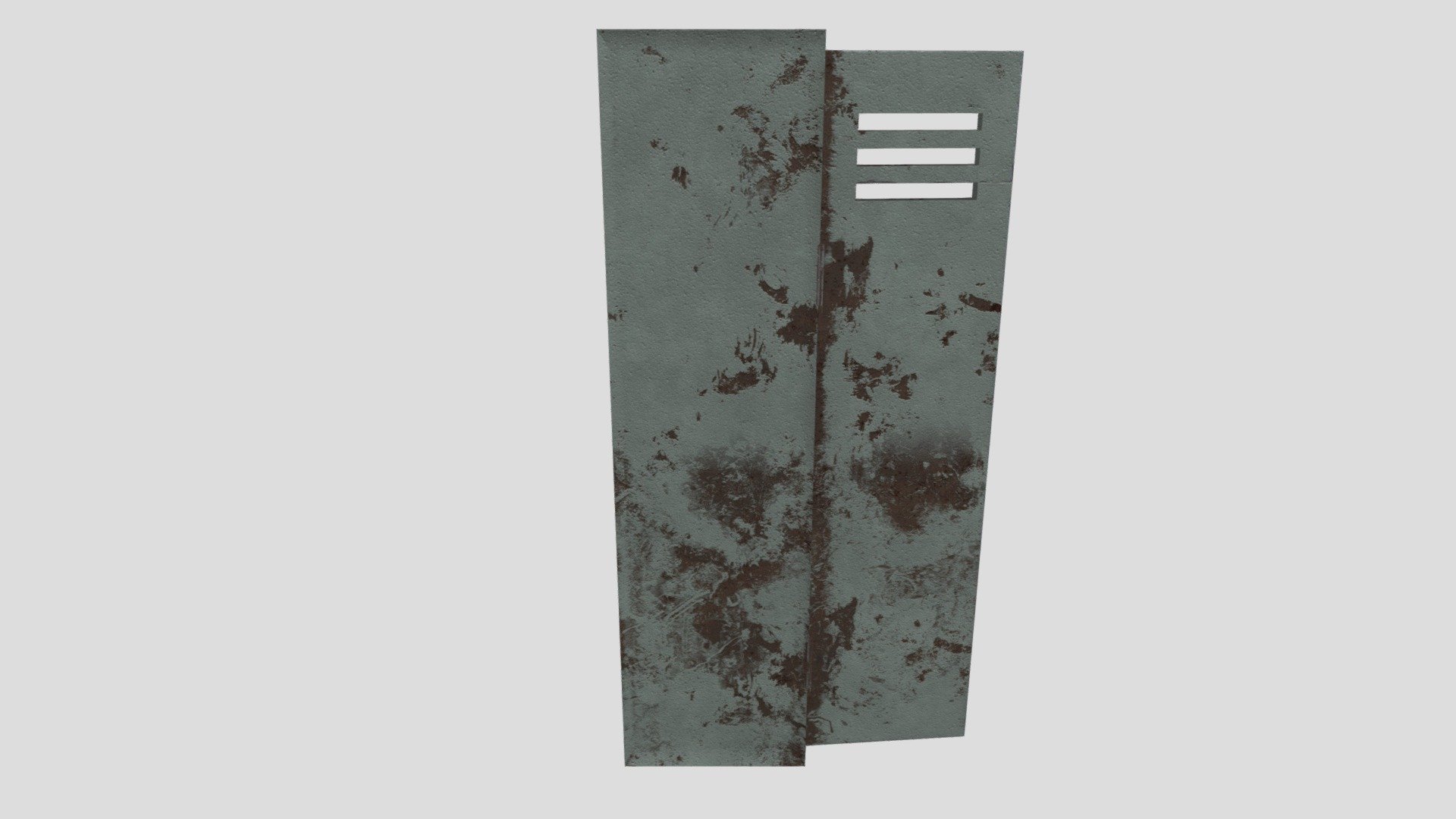 Rusty Locker - Download Free 3D model by D3rpmaster [d9cc270] - Sketchfab