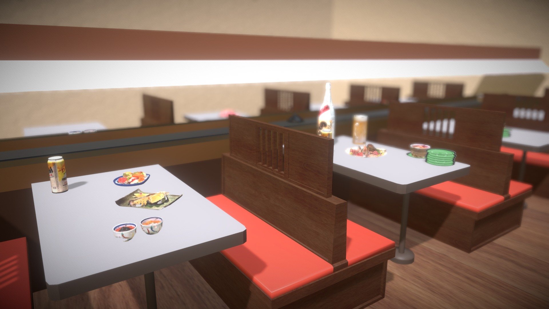 Revolving Sushi Bar - Download Free 3D model by Dawnstar-Chronicles [d9cd4ec] - Sketchfab