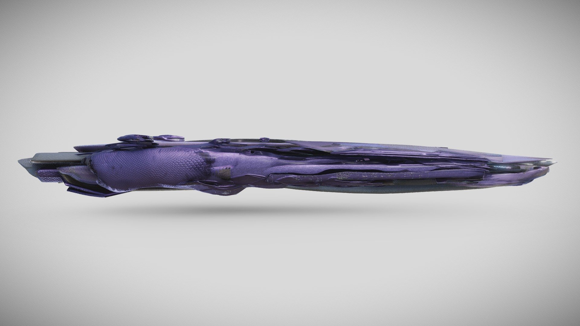 Halo covenant-forerunner Artemis hybrid warship - 3D model by Gallex ...
