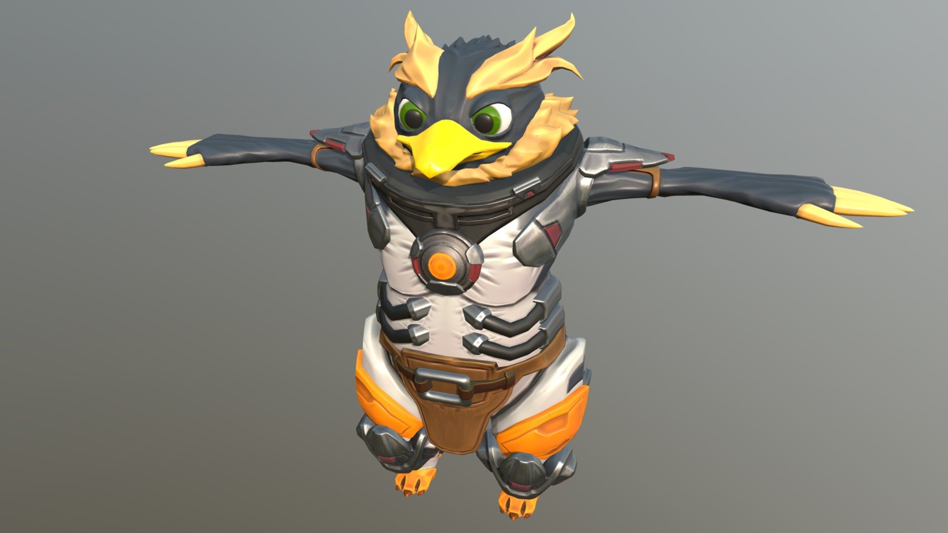 Nova Nukers! Finn Overwatch style - 3D model by LawPortGames [d9d1ab7 ...