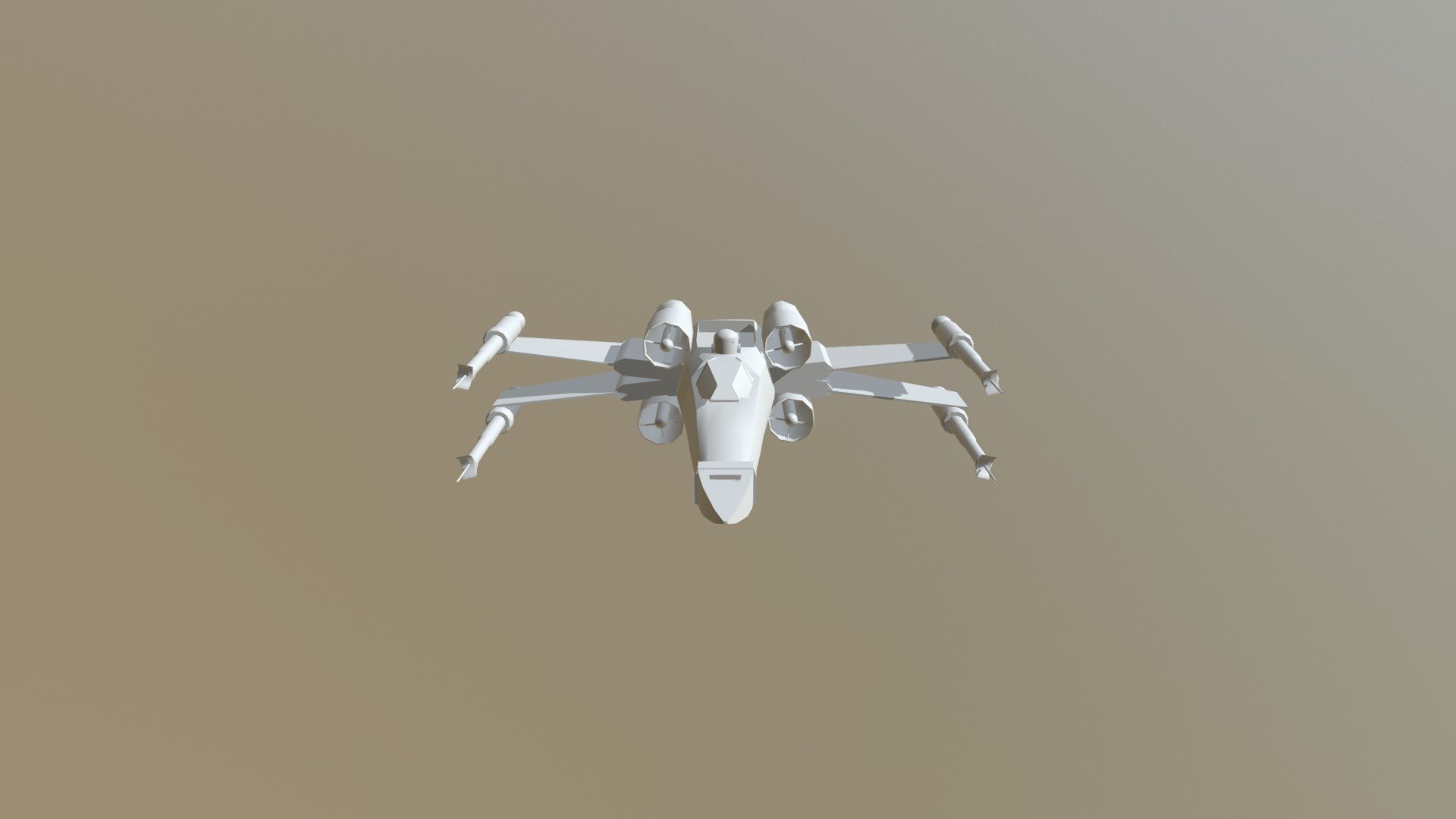 X Wing - 3D model by jason.adams [d9d1c20] - Sketchfab